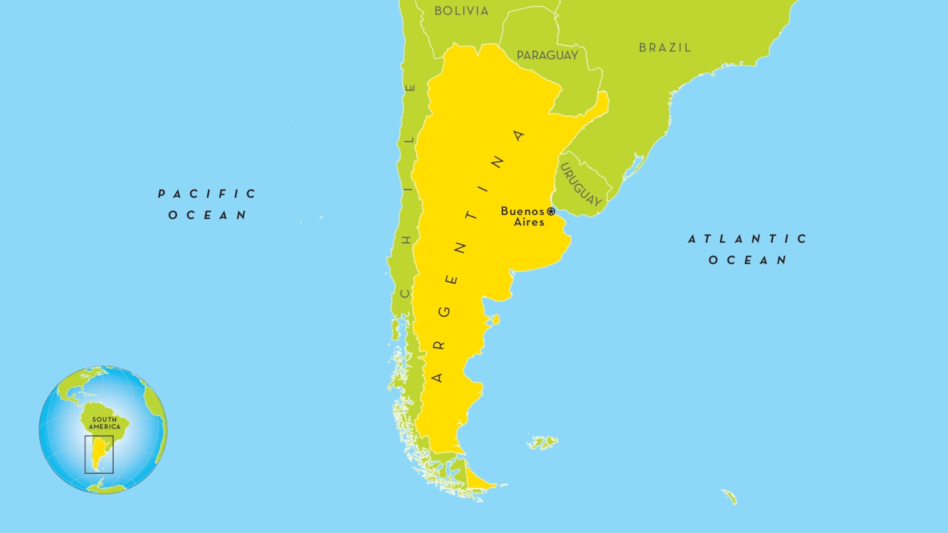 Pampas Map - Map Grasslands Pampas pampas map south america