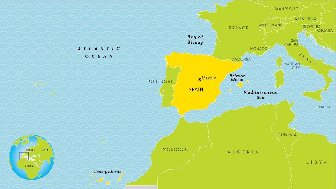 Iberian Peninsula World Map Map Of Iberian Peninsula Map Of The