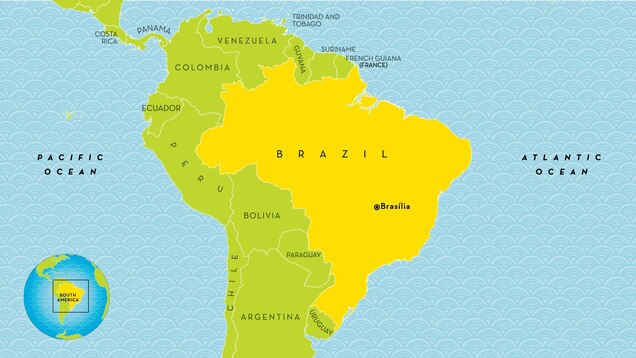 Parana River Brazil Map Changes In Atmospheric Circulation And