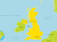 National Geographic Maps England And Wales Wall Map