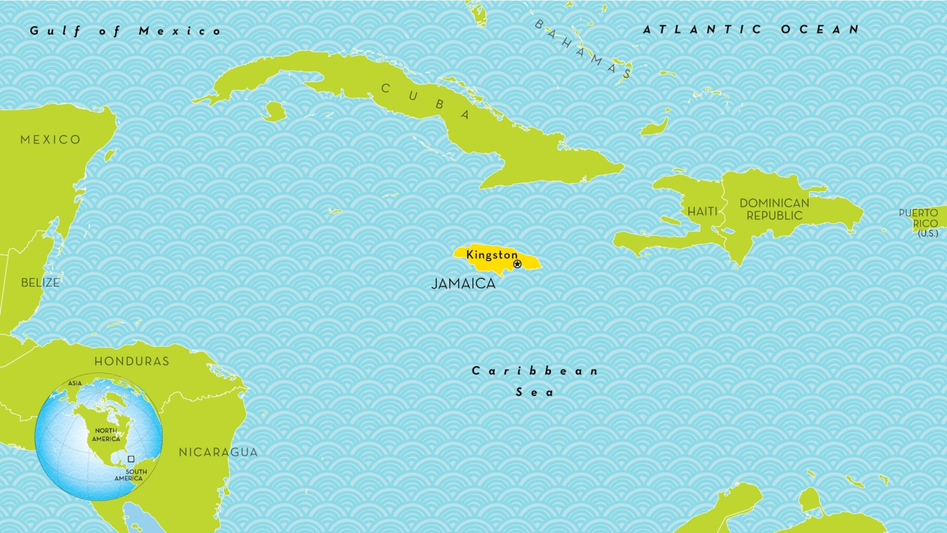 Reggae Jamaica Geography Jamaica Jamaica Geography' Sticker
