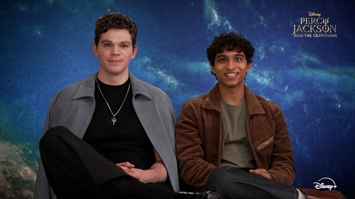 The cast of "Percy Jackson and the Olympians" talk Greek myths in the ...