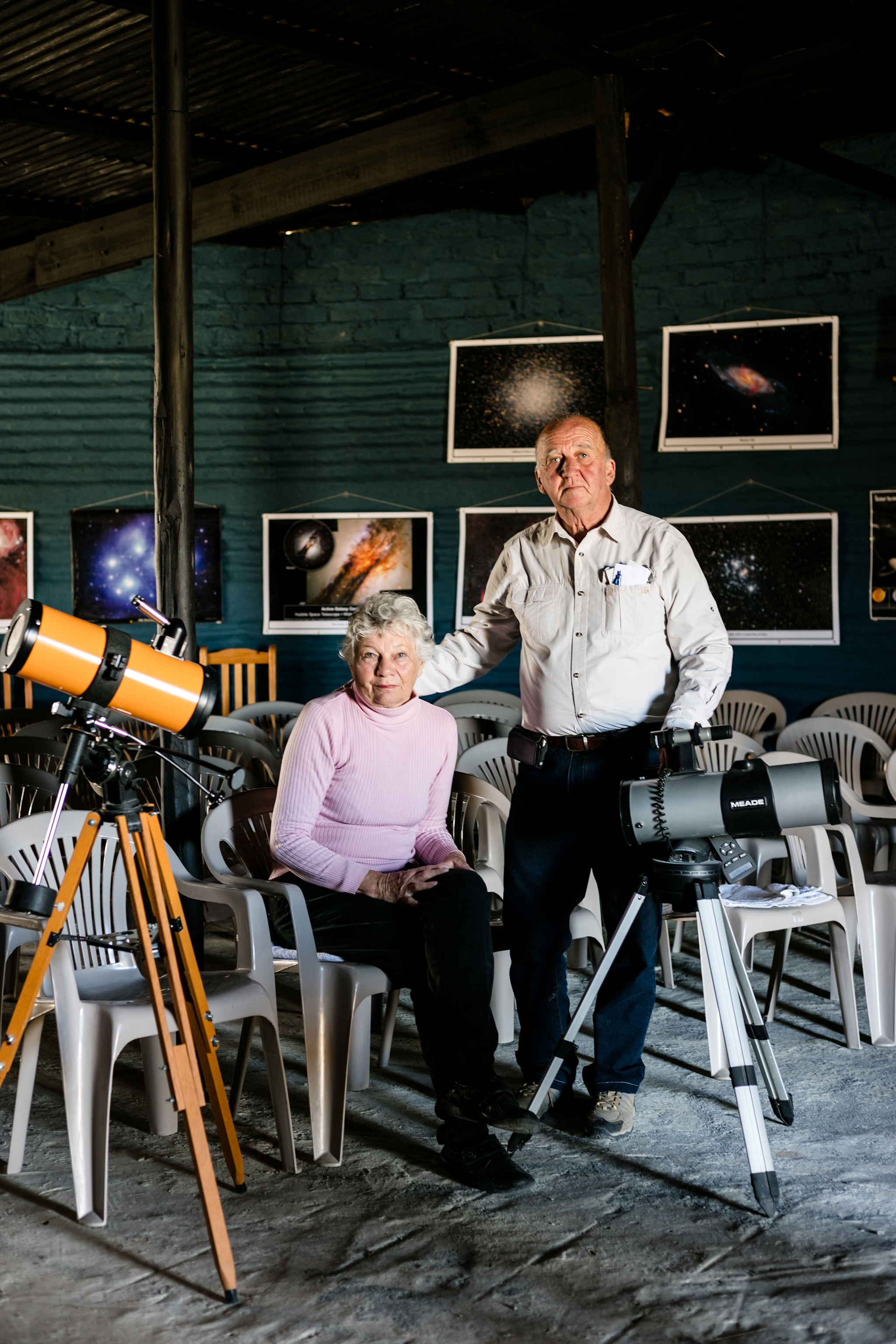 See photos of amateur telescope makers around the world