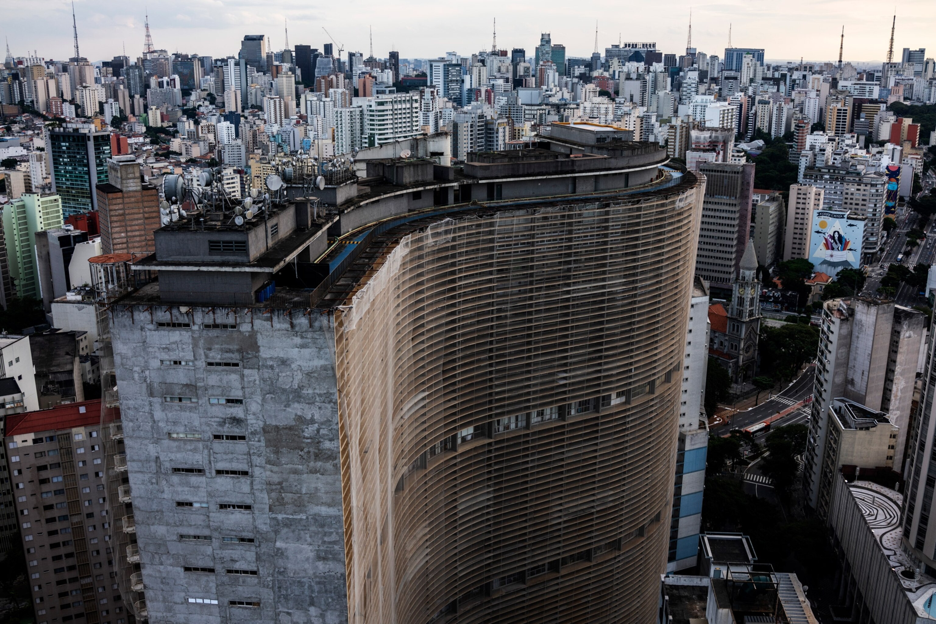 Living inside Brazil’s largest apartment complex amid a pandemic