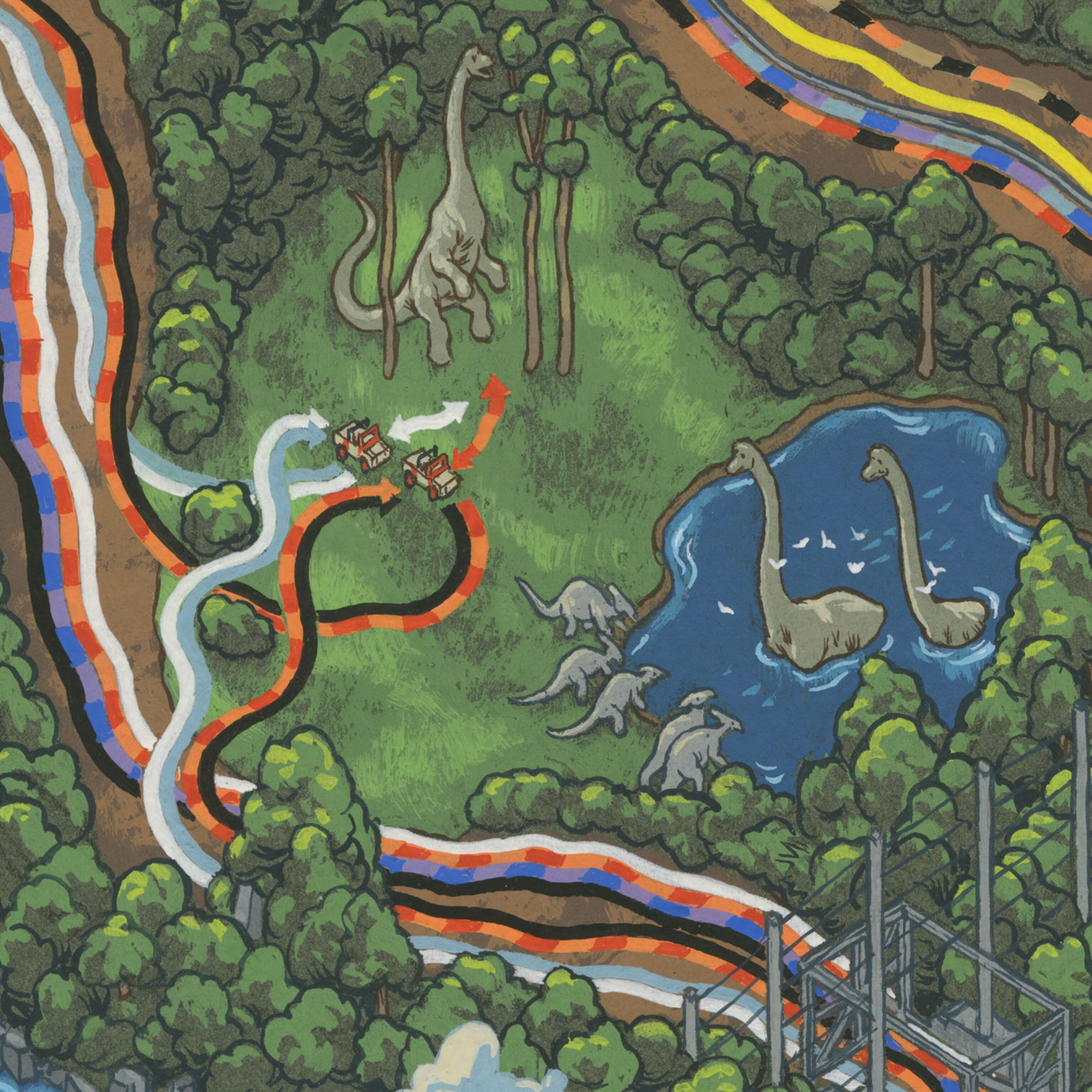 Explore Your Favorite Movie Worlds Through Beautiful, Hand-Painted Maps