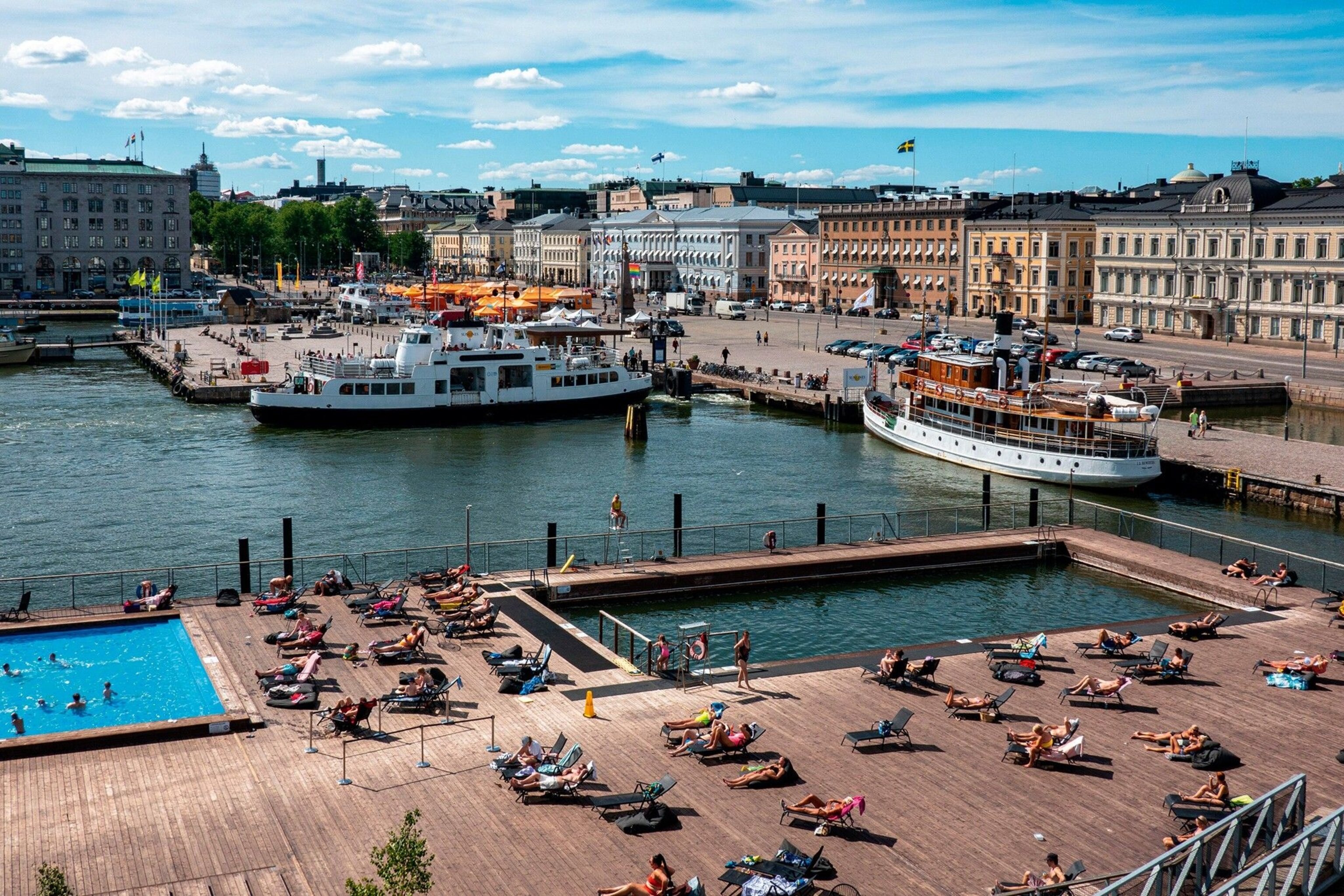 Where to go outdoor swimming in European cities