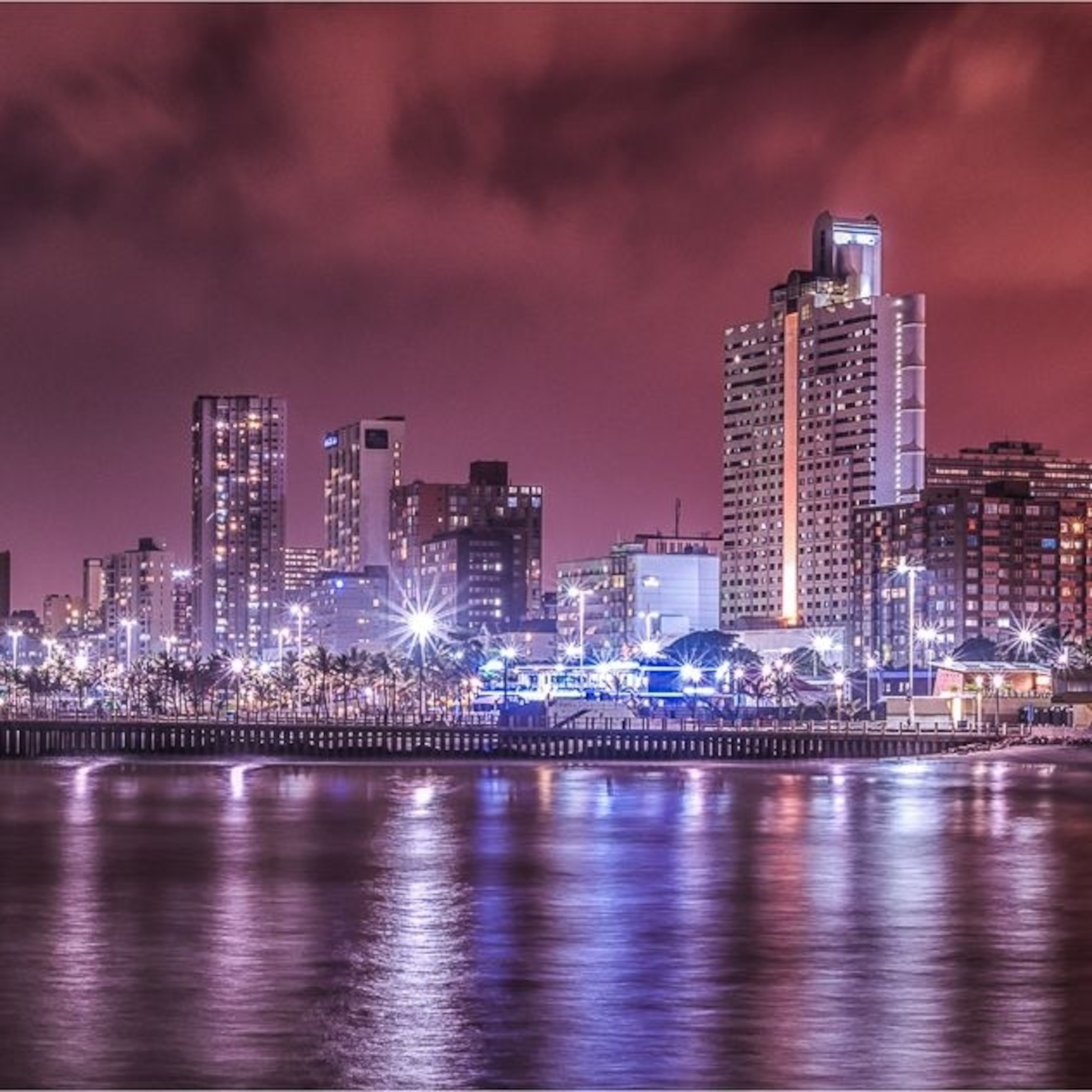 Images Of Durban South Africa Durban City. Above View Of Durban City