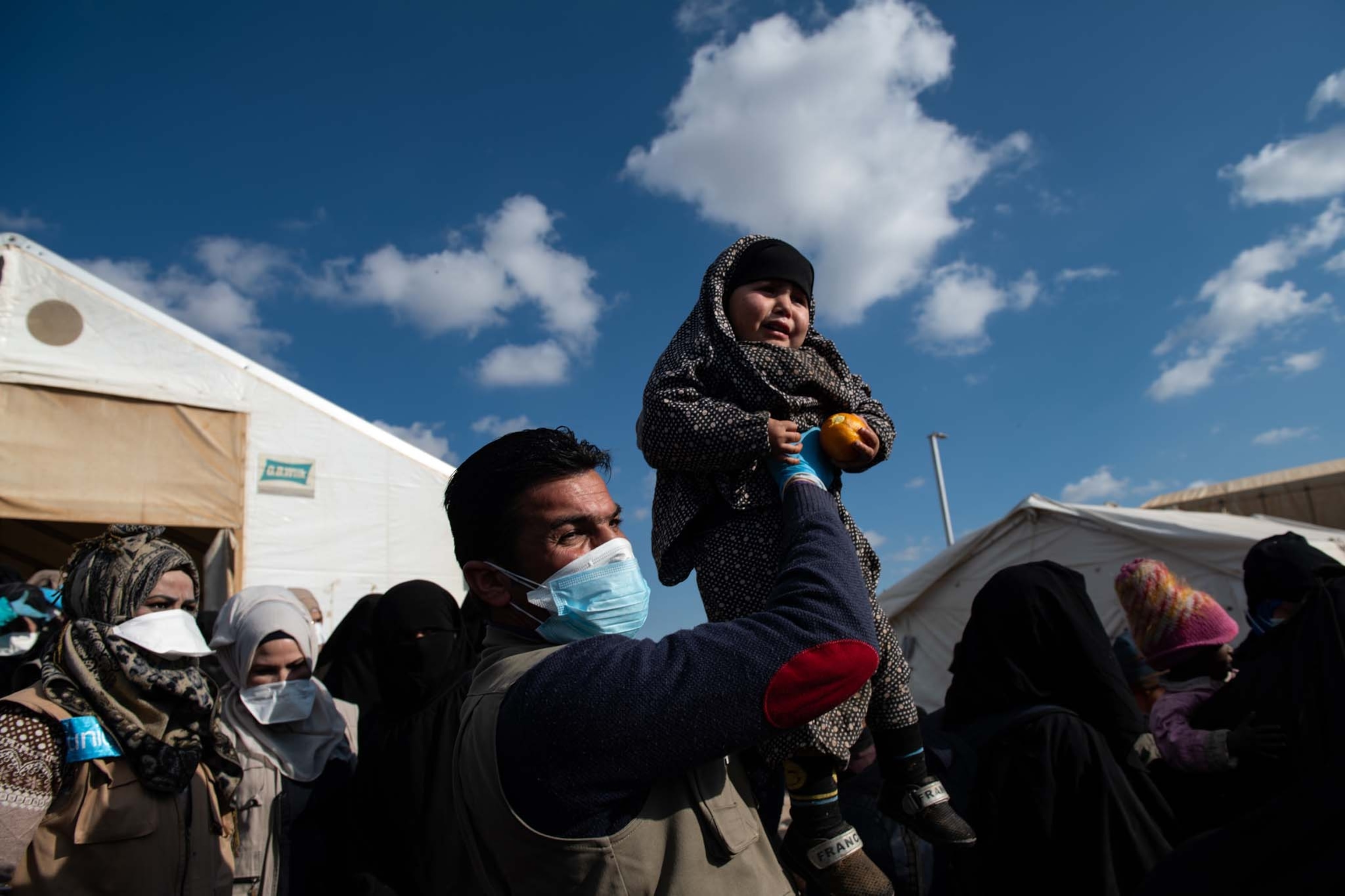 A humanitarian crisis emerges as ISIS falls in northern Syria