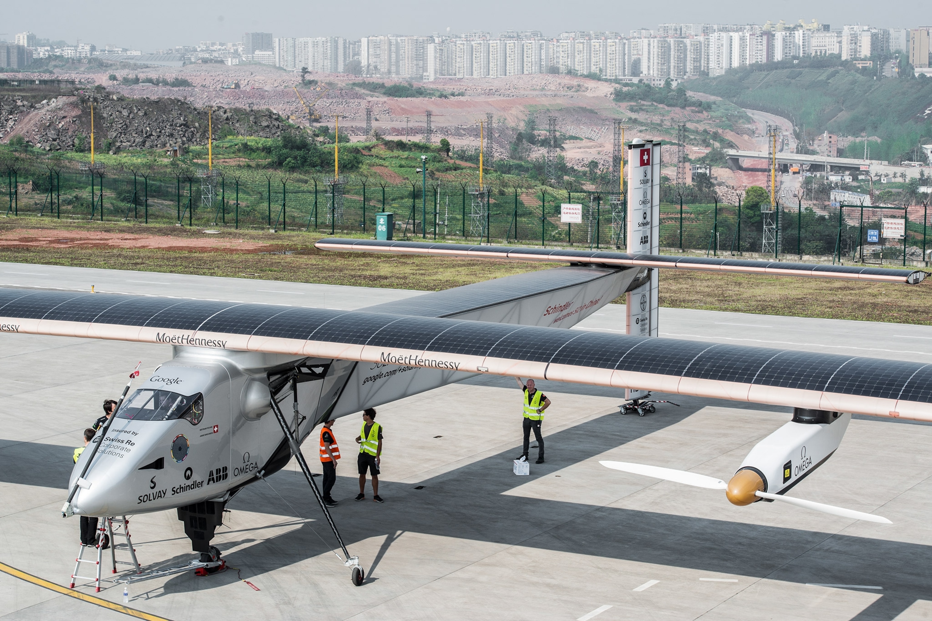 Solar Plane Set for 5-day “Earhart Leg” of Epic Flight