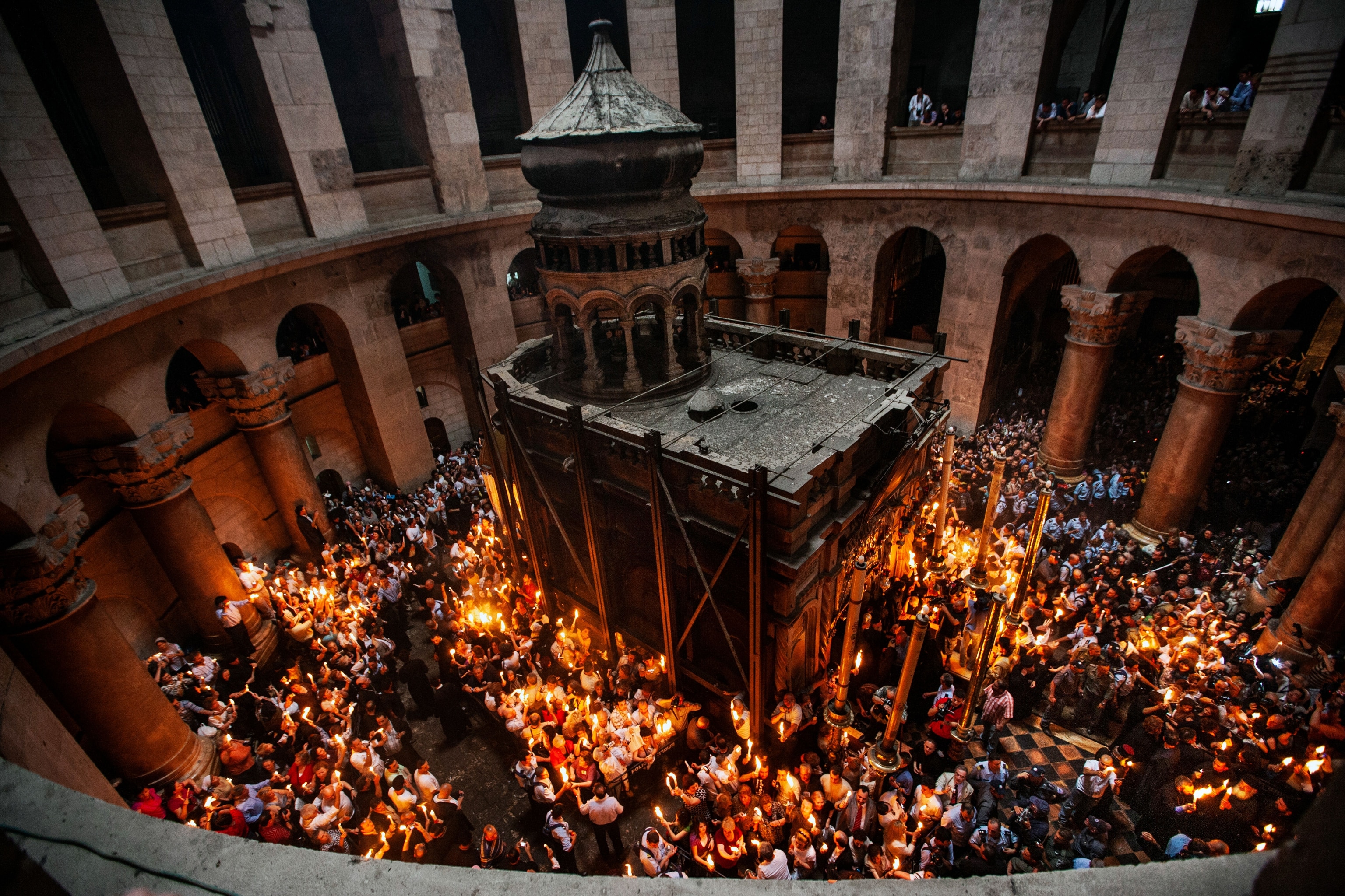 How the ancient Holy Fire ceremony persists despite coronavirus