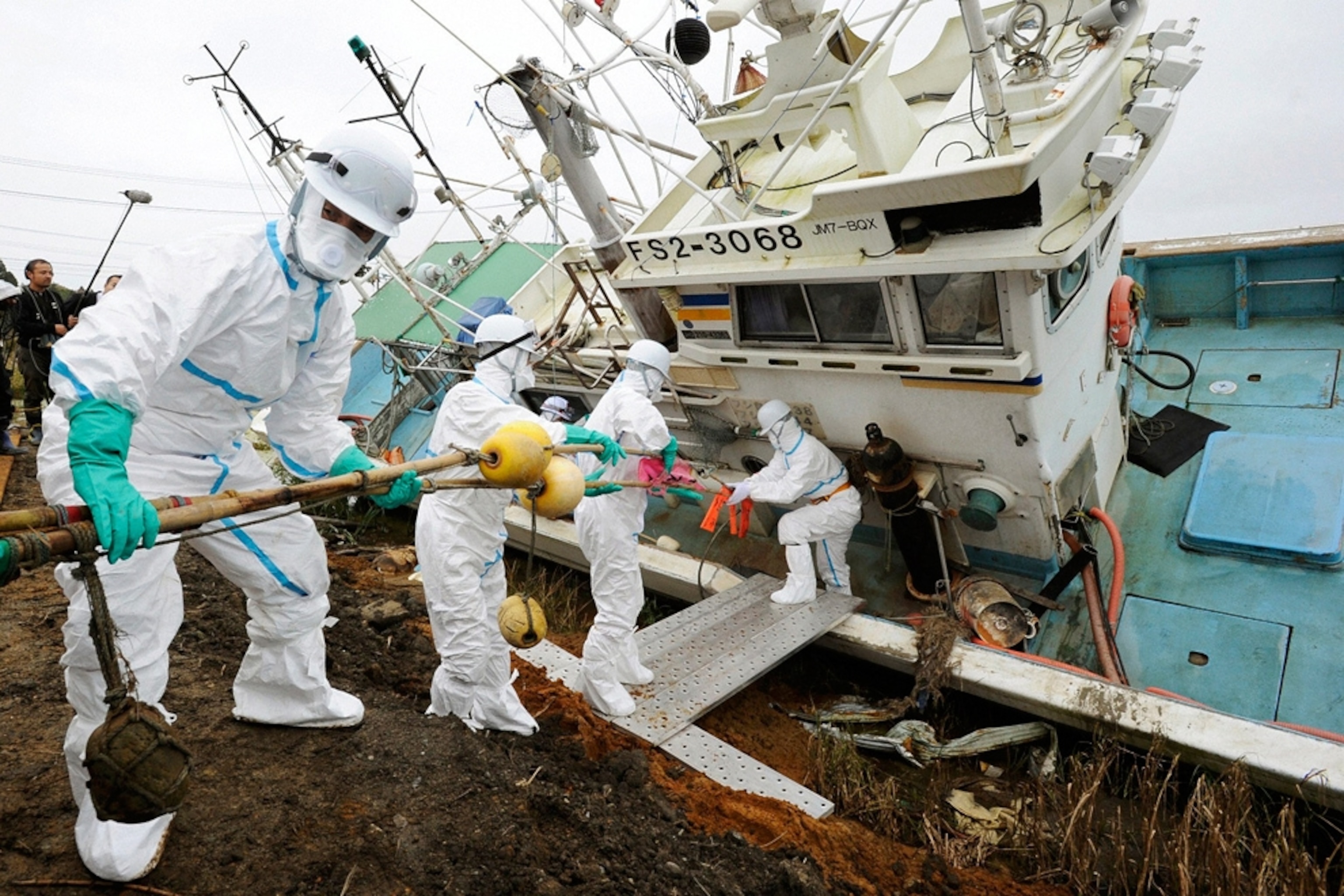 Pictures: The Nuclear Cleanup Struggle at Fukushima
