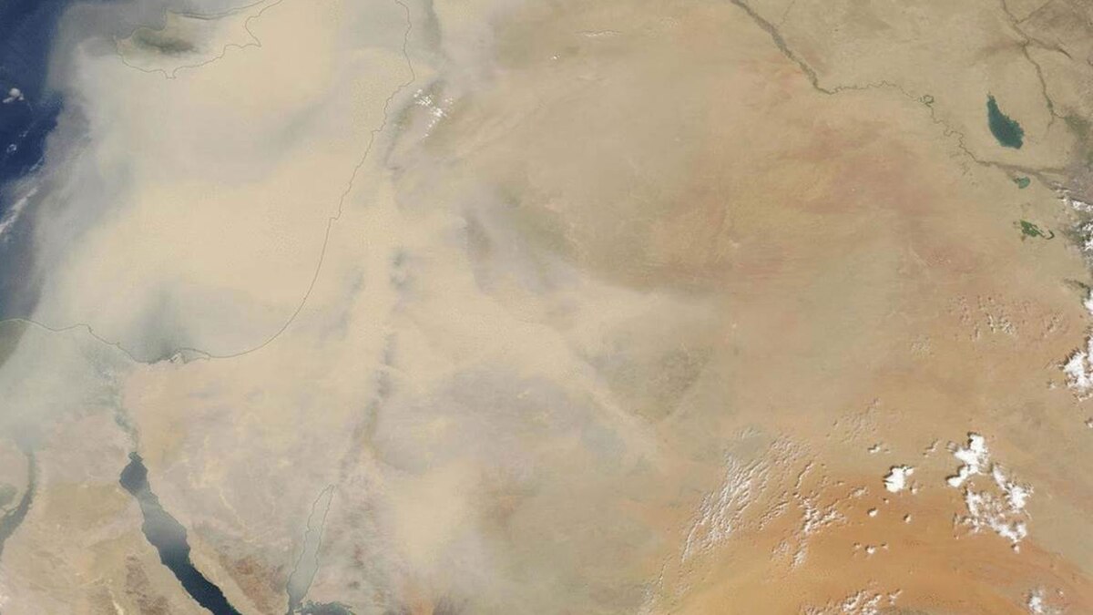 Explaining the Monster Dust Storm Sweeping the Middle East | National ...