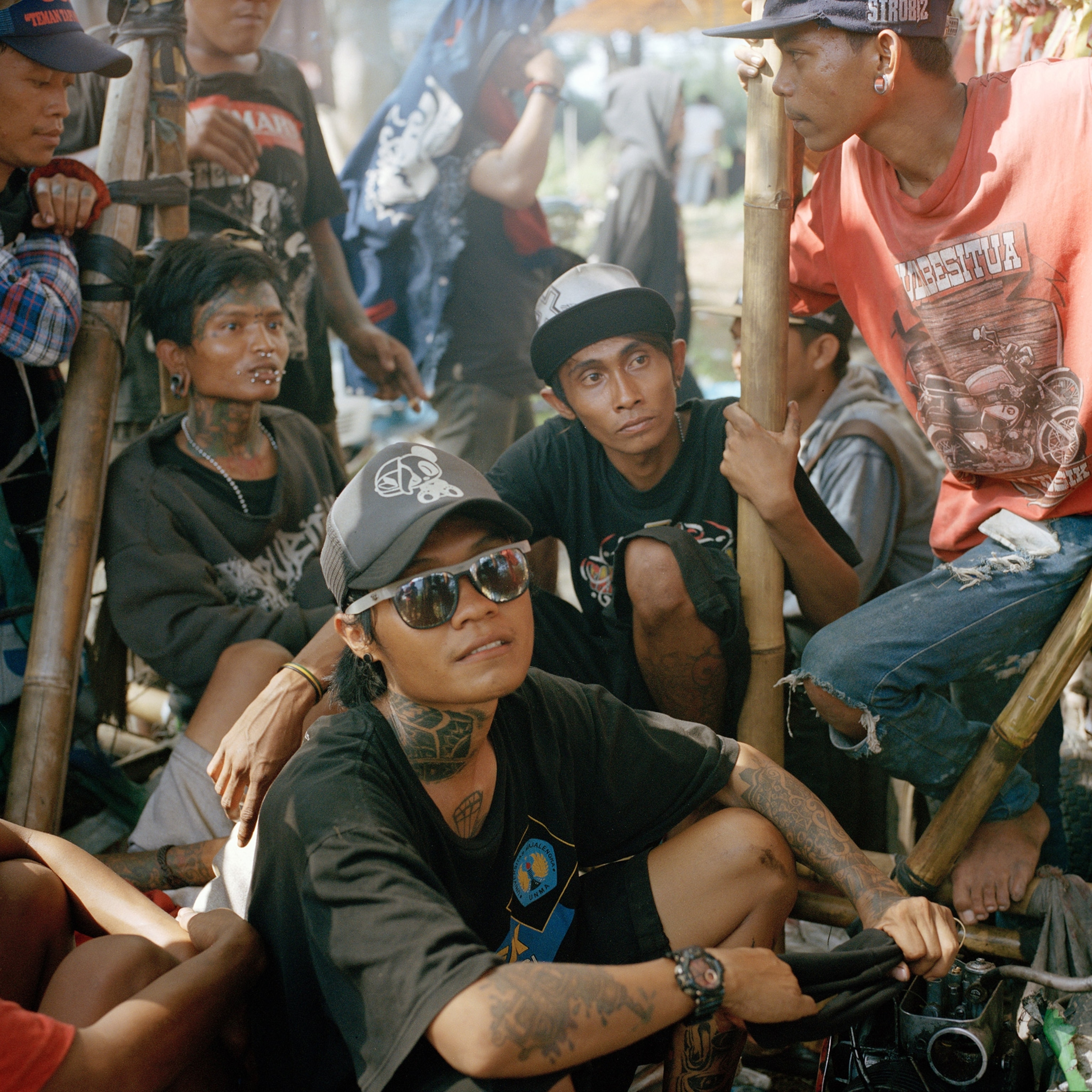 Pictures of Indonesia's wild, customized Vespa culture