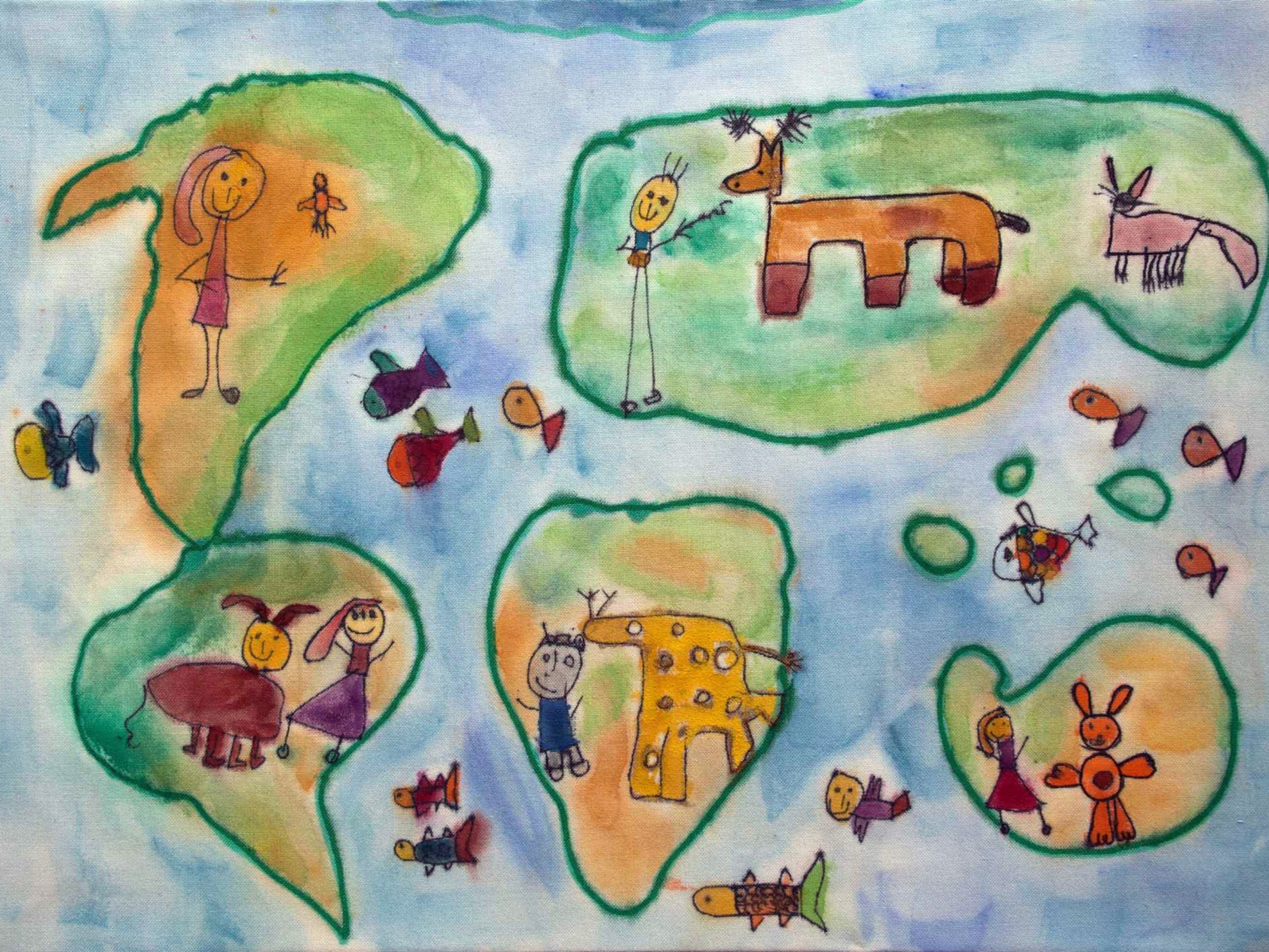 See the Amazing Kids' Maps That Won a Global Contest