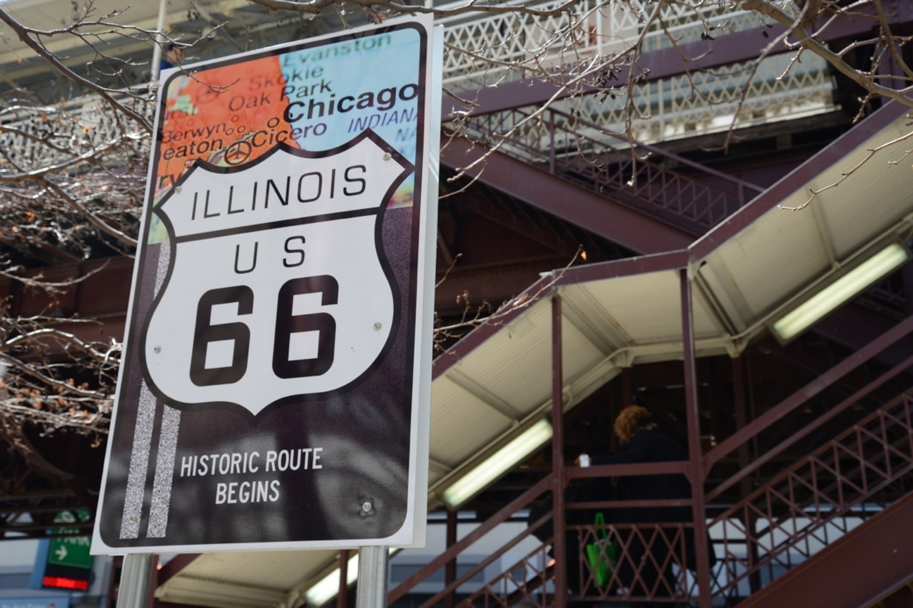Route 66: Leaving Chicago
