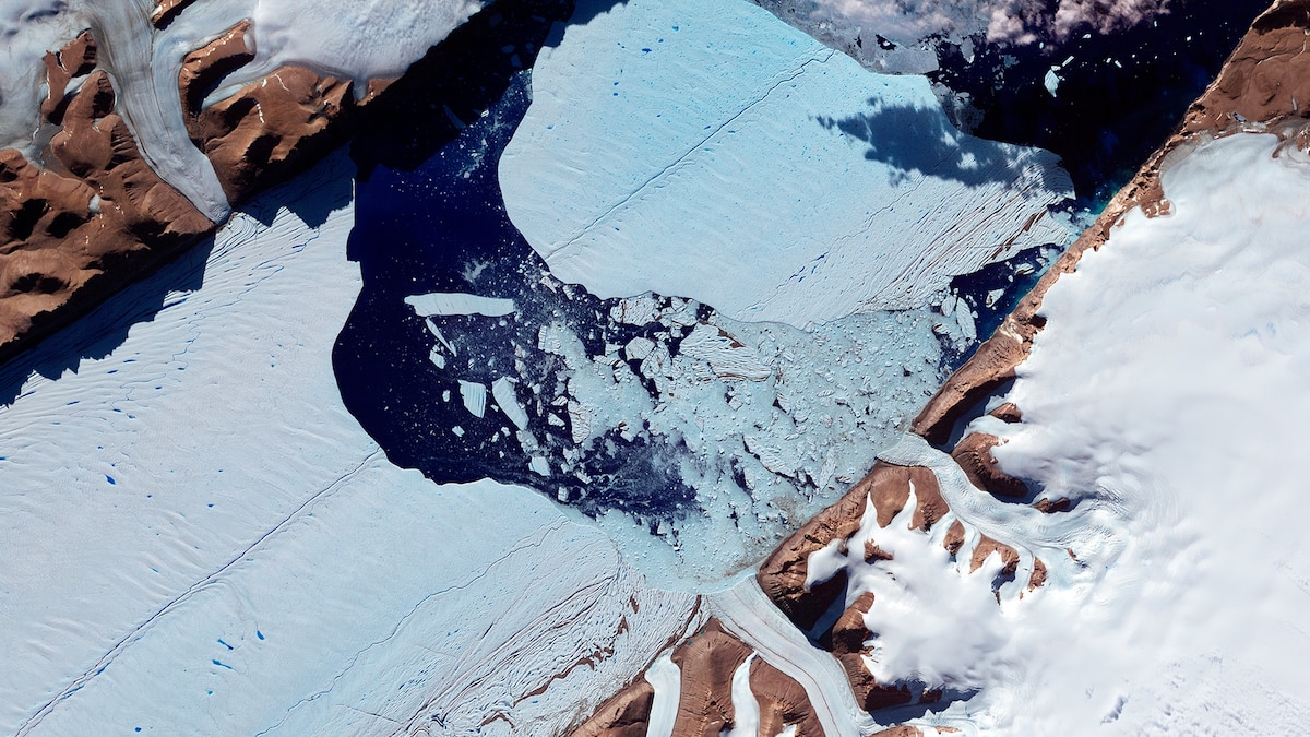 Space Pictures This Week: Extreme Free Fall, Ice Island, More
