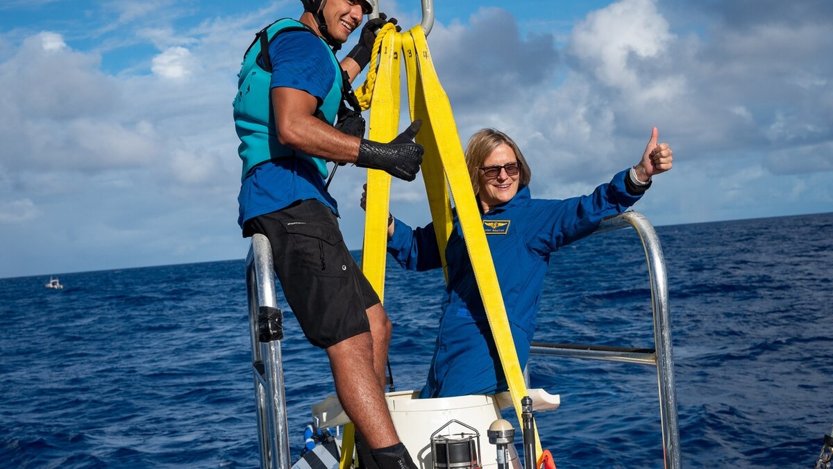 What does space share with our deepest seas?