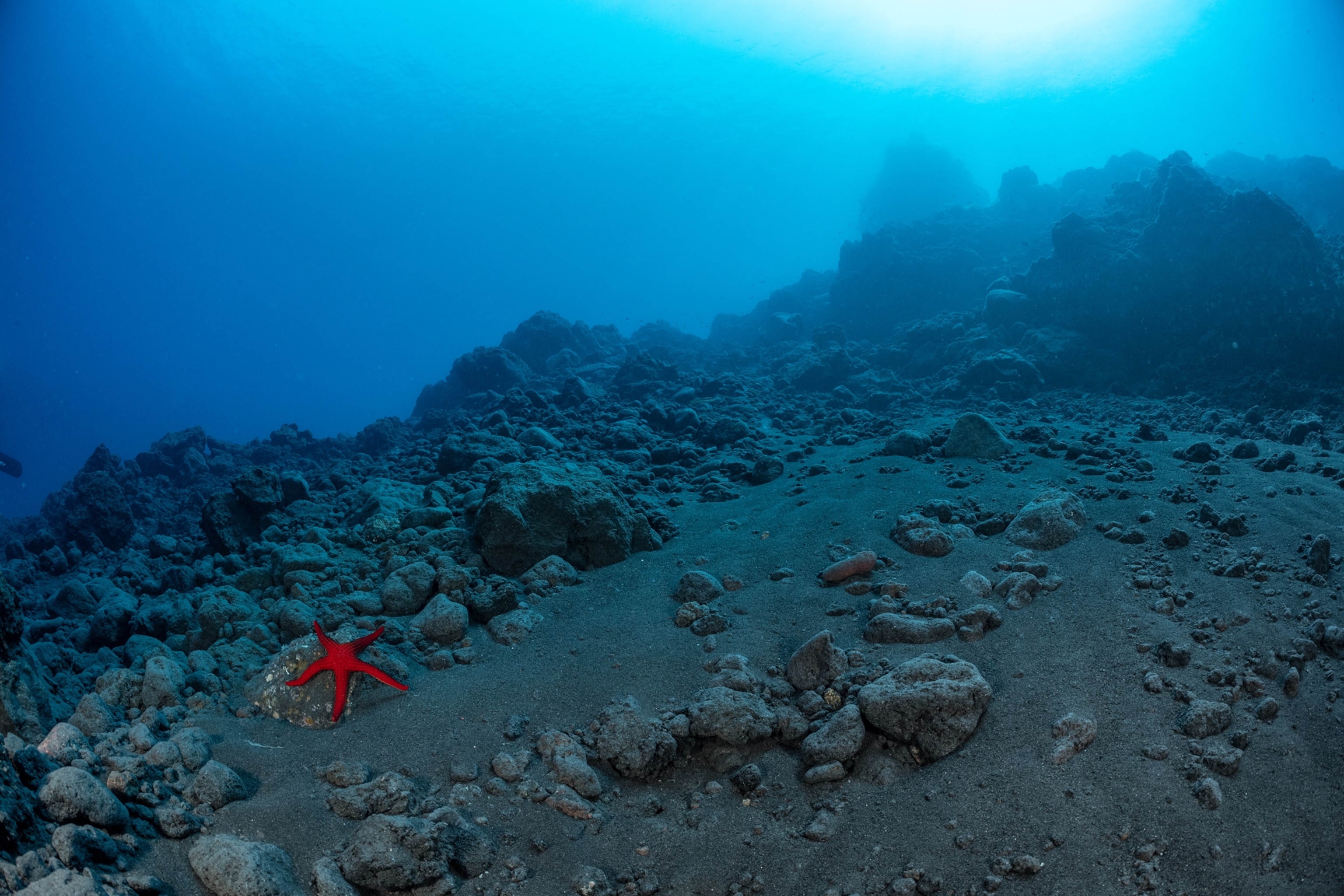 Undersea volcano