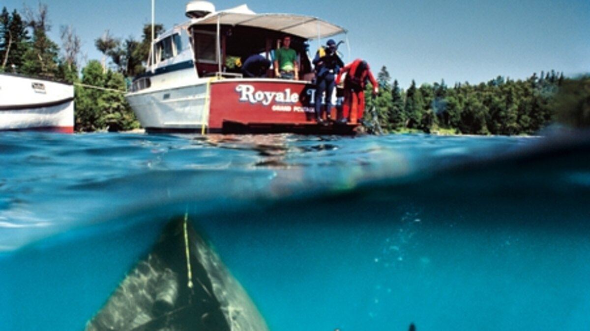 Wreck Dive Lake Superior, Michigan, Best American Adventures ...
