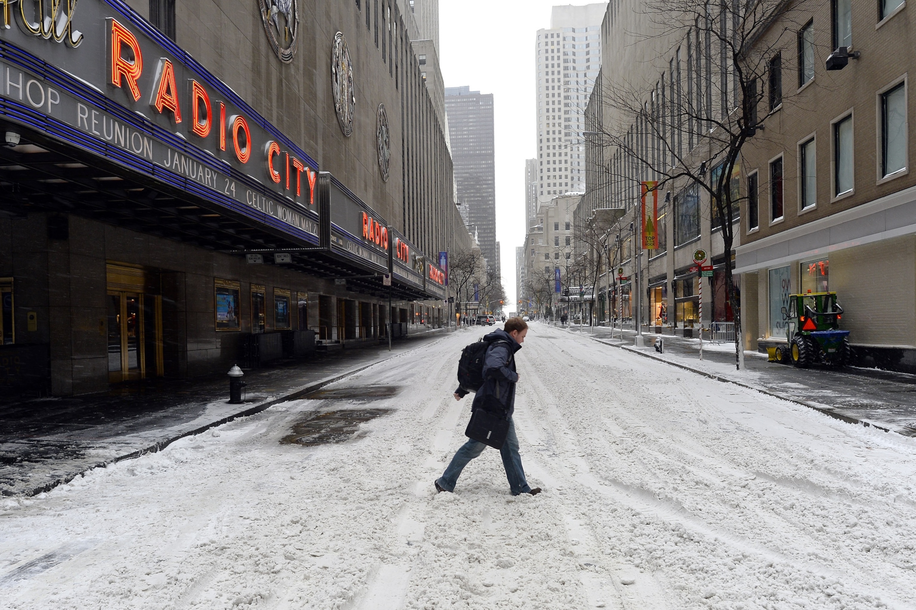 Who Decides to Shut Down a City for a Snowstorm?