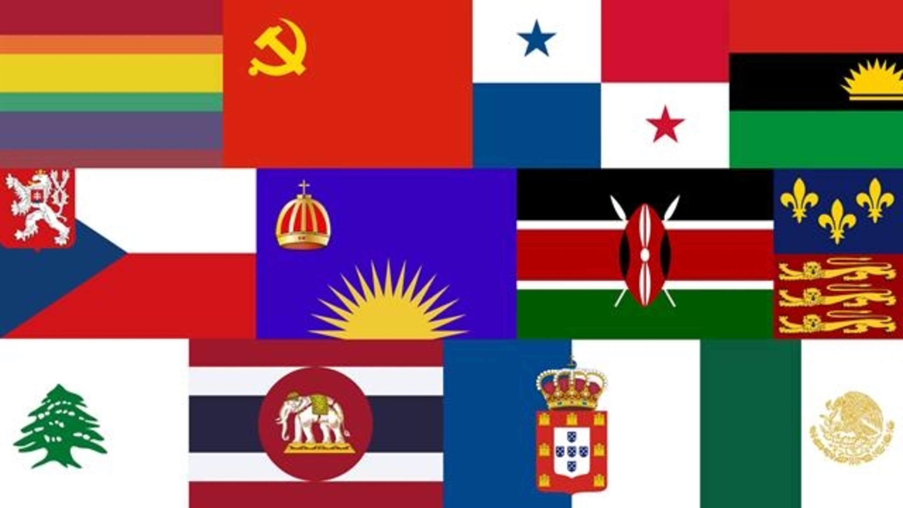 Creepy State Flags With Name