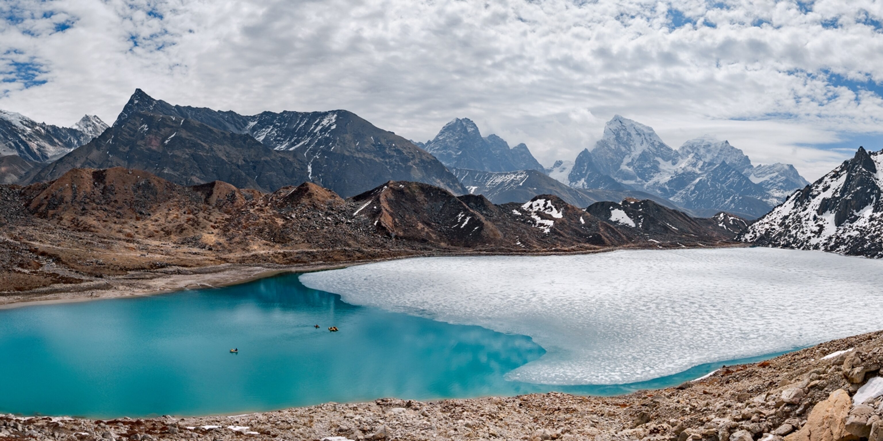 Glaciers of the Himalaya and other South Asian mountain ranges are melting