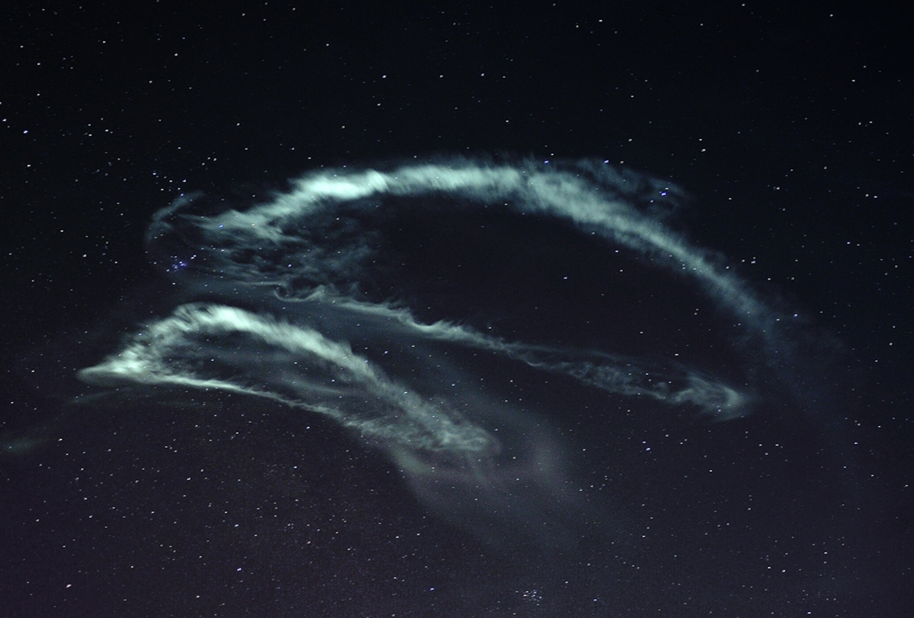 Photos: NASA Rockets Make Weird Clouds Near Edge of Space | National ...