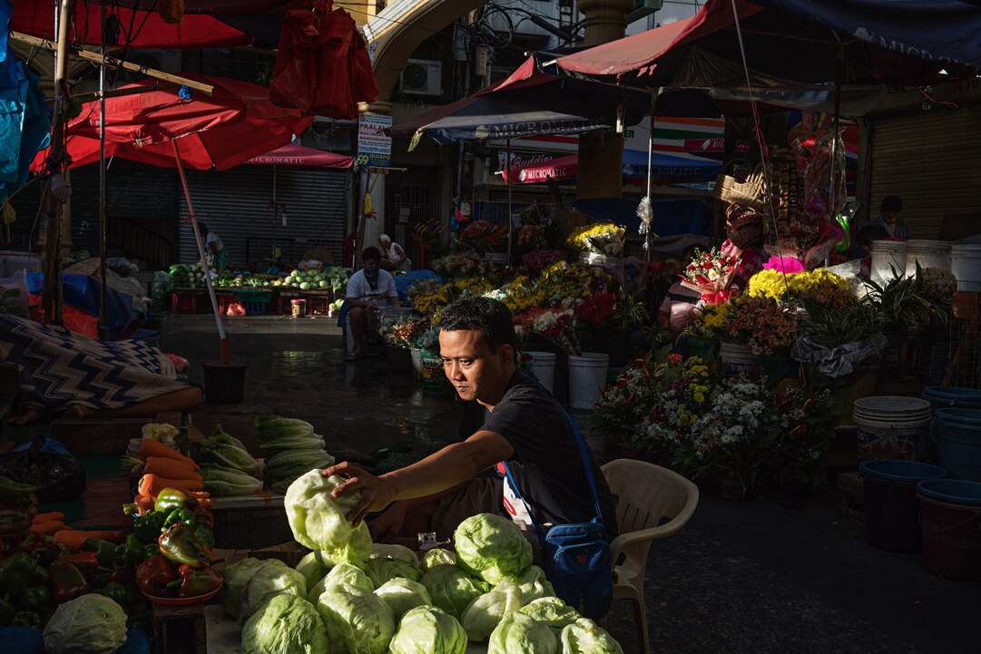 Filipino Market Vendor