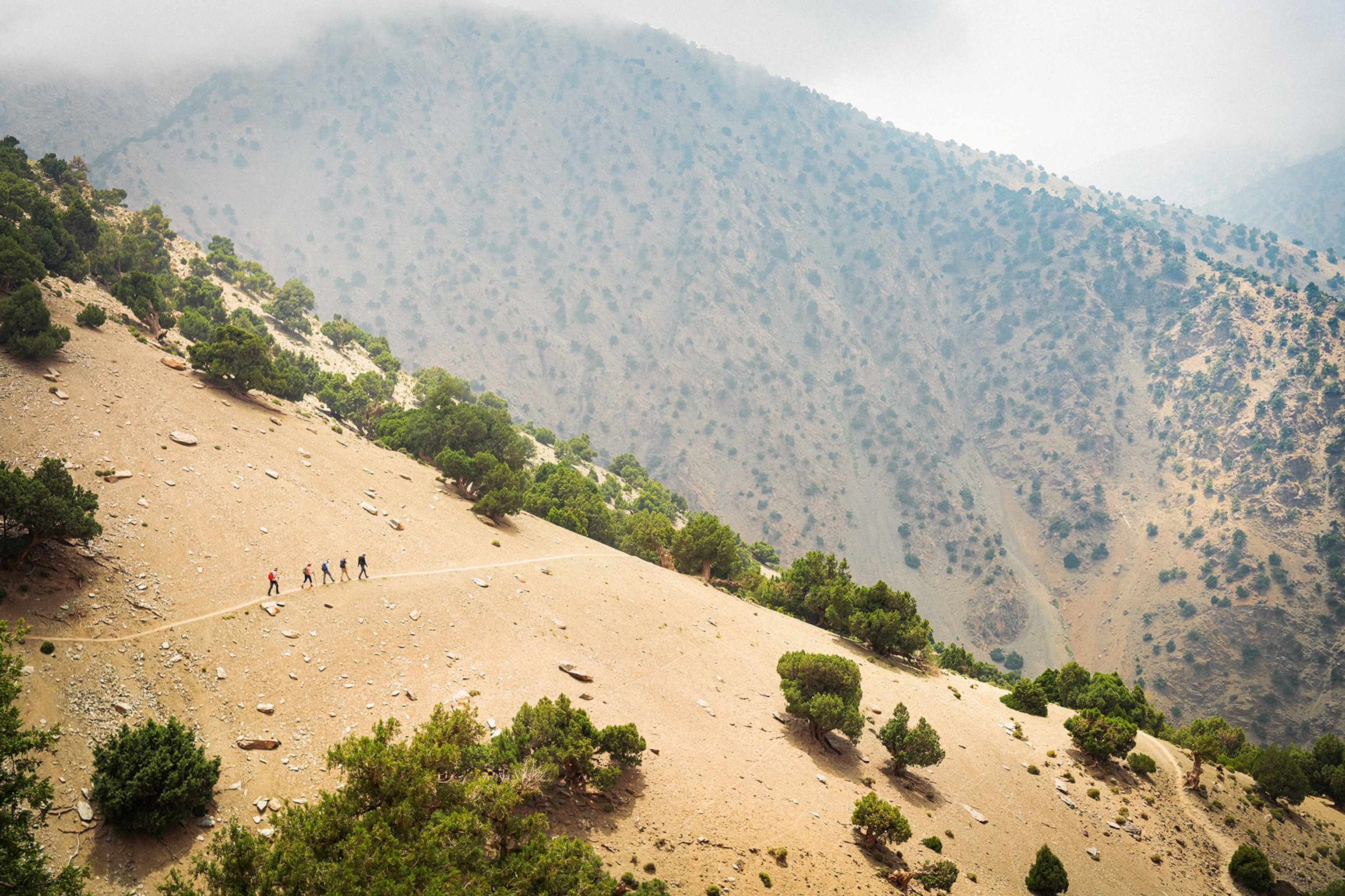 Hiking the trails of Morocco's High Atlas Mountains