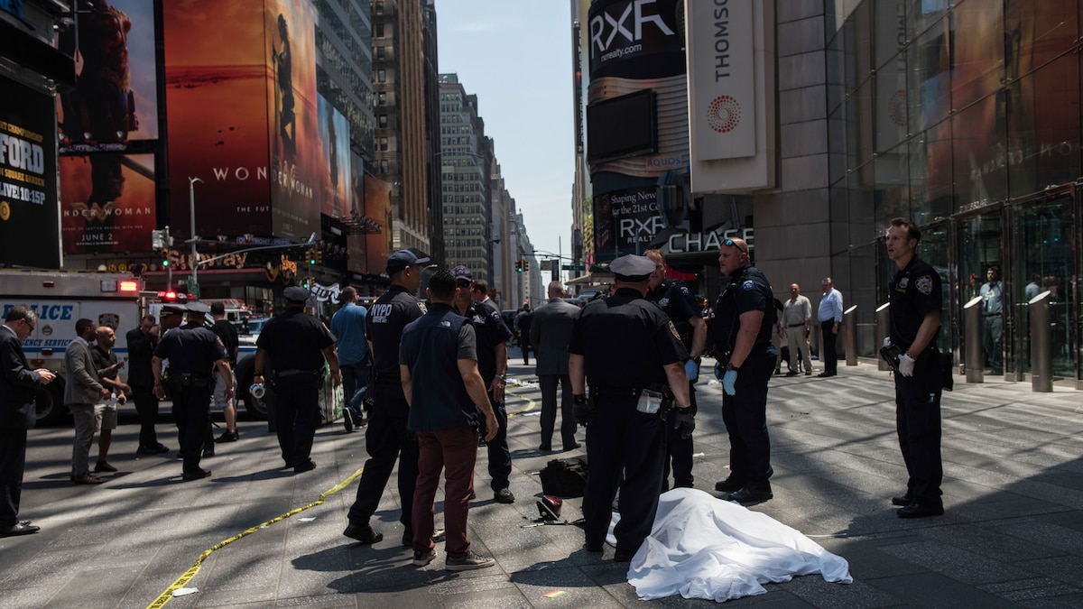 Up Close With the Times Square Car Crash's First Responders | National ...