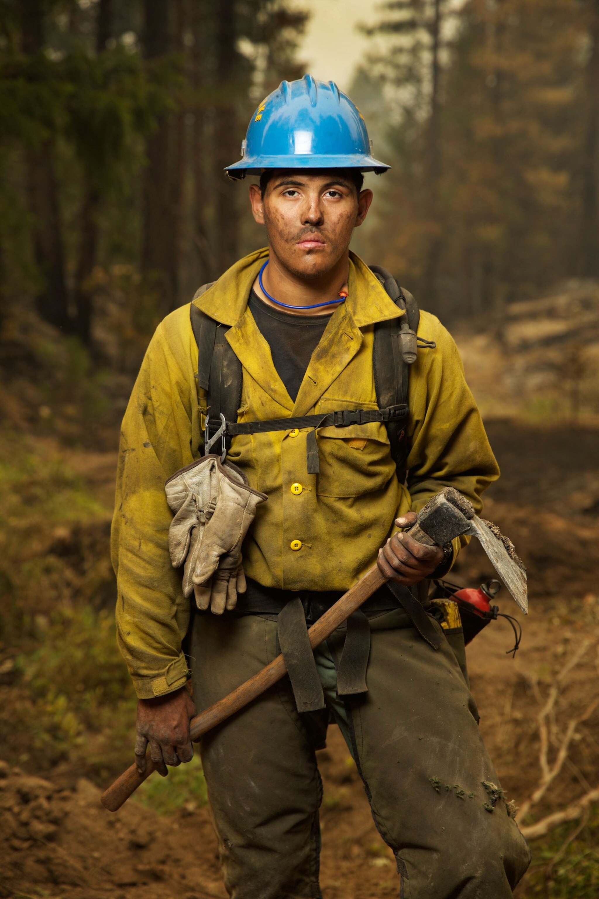 Gritty, Dirty, and Dedicated: Portraits of Wildland Firefighters