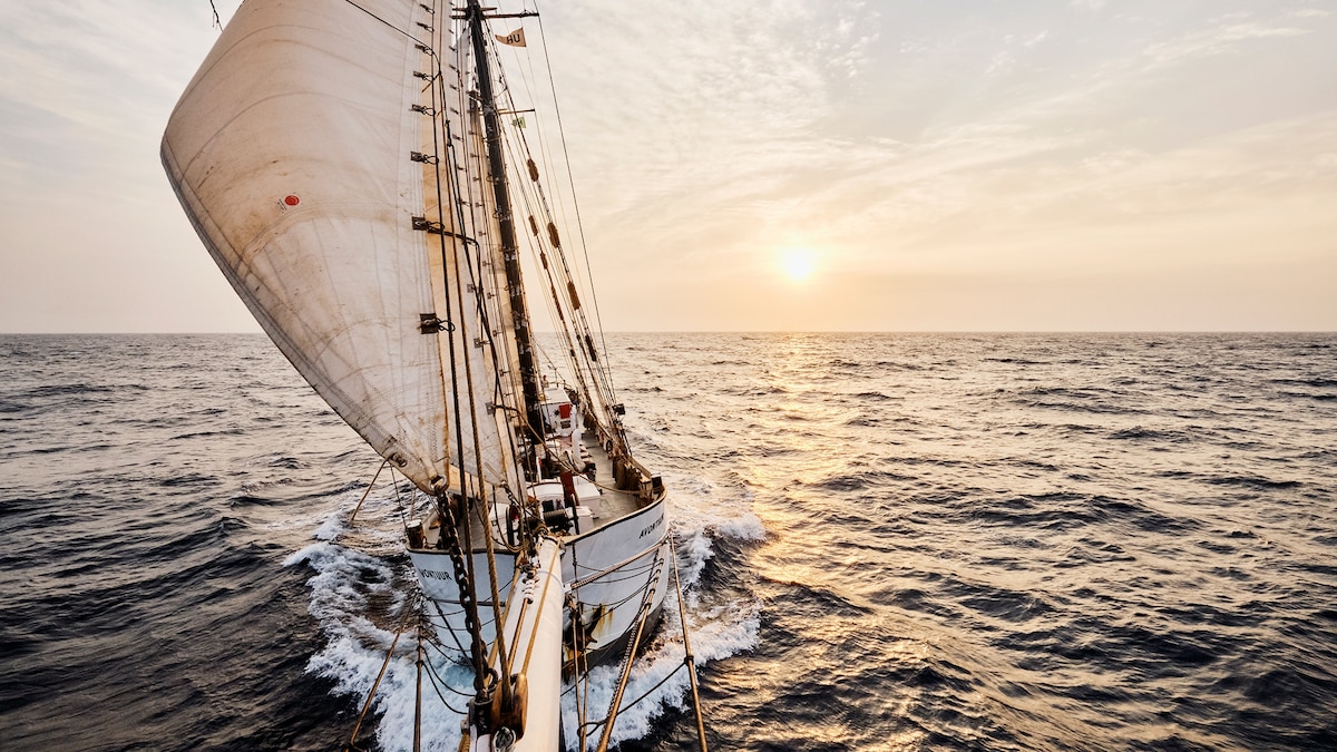 How to sail across the Atlantic on a century-old schooner | National ...
