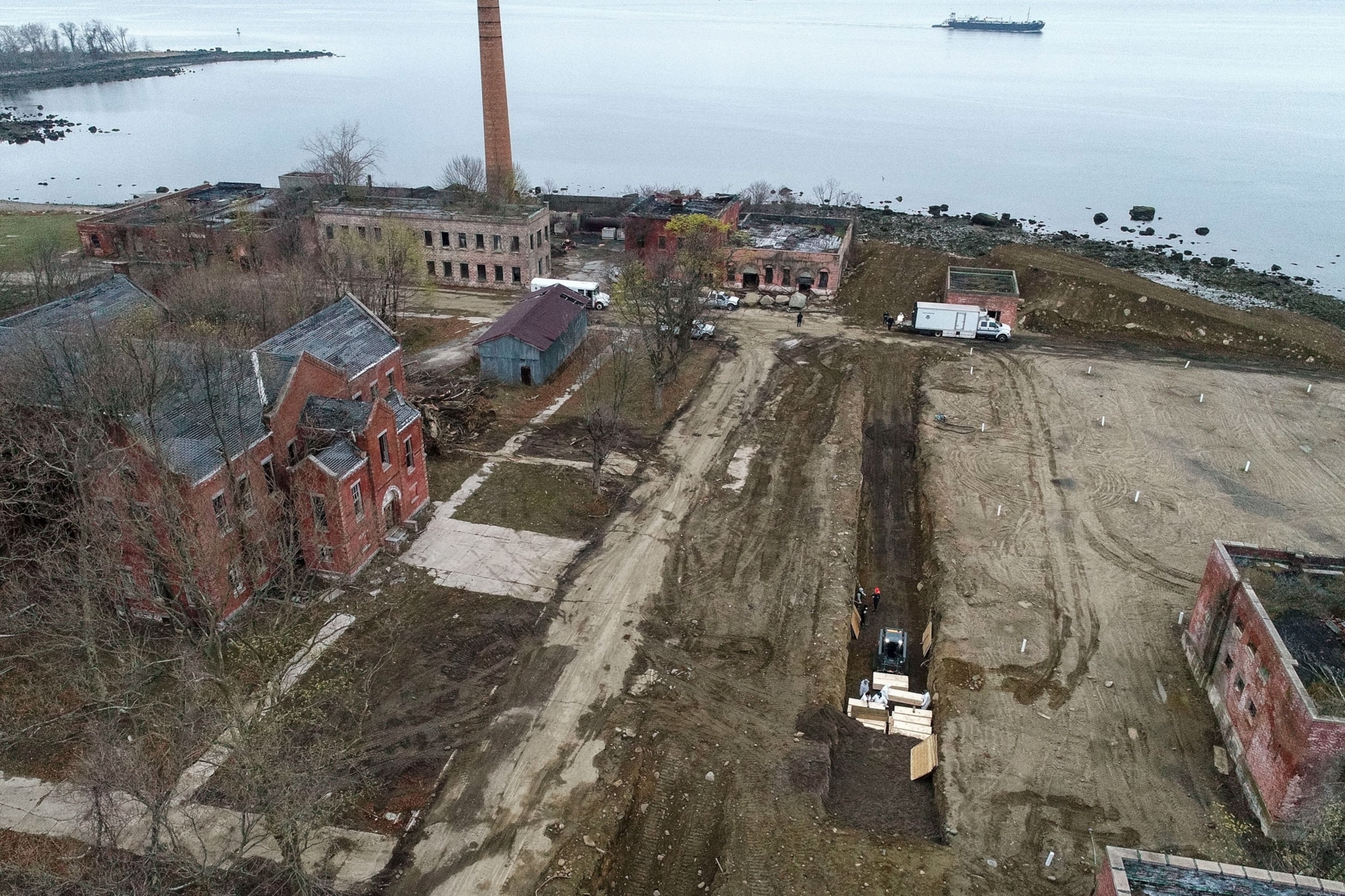 New York City’s Hart Island has a long history as an epidemic burial ground