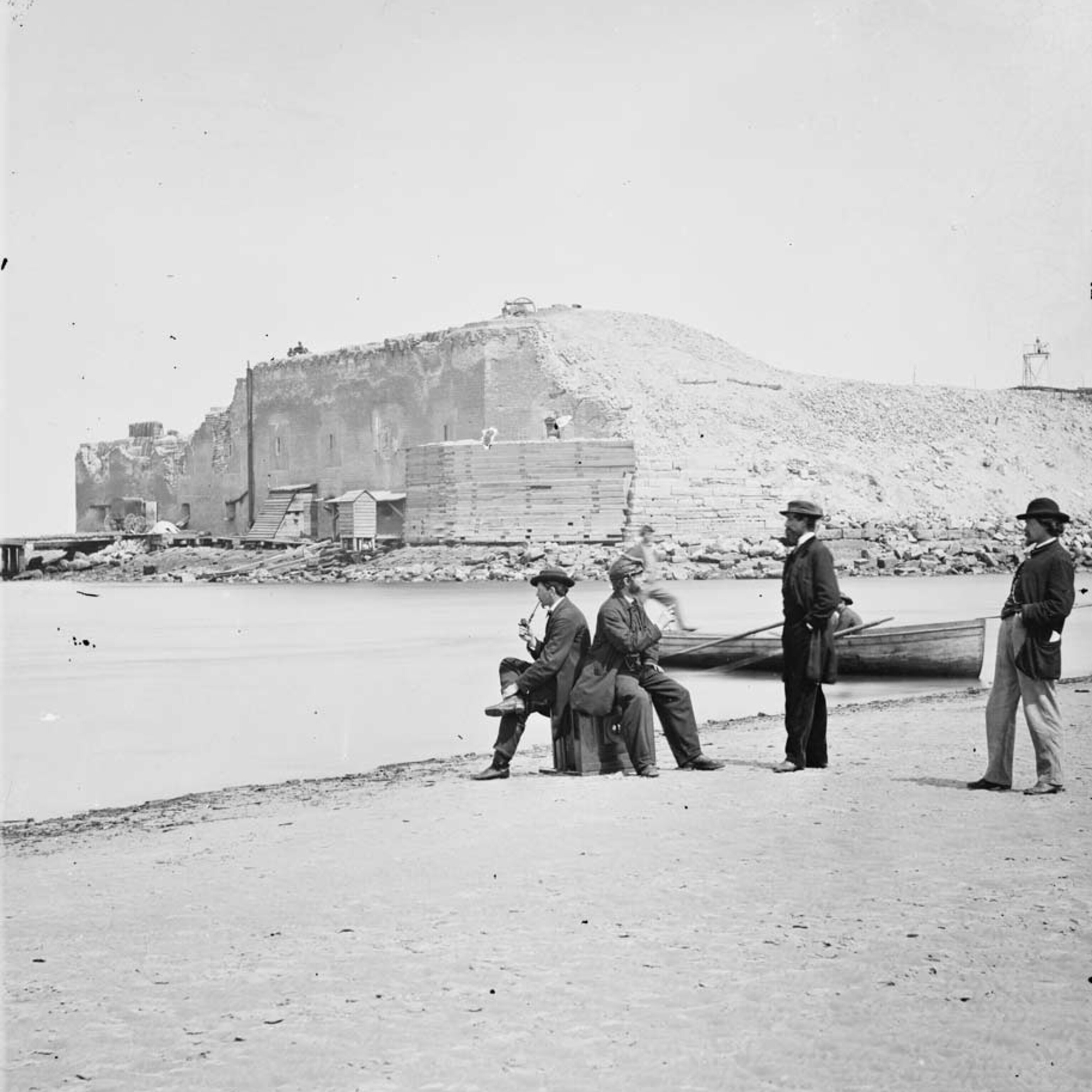Pictures: Fort Sumter: Defiance and Destruction (1862-1865)