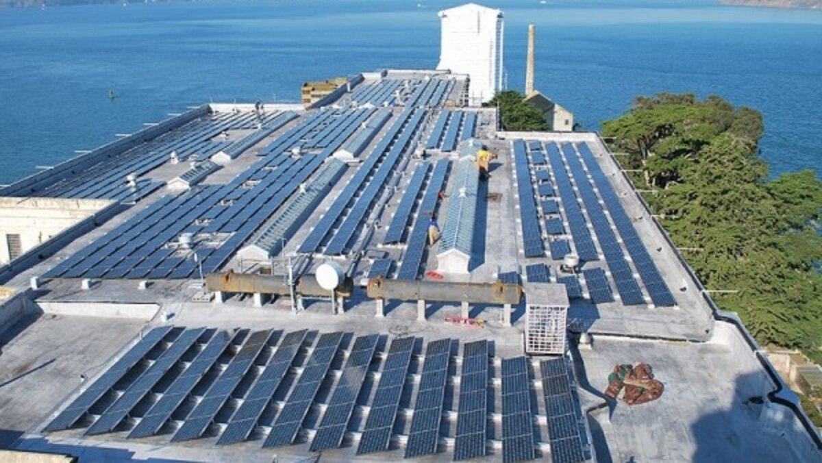 Alcatraz Solar Isn’t for the Birds, but They Like It