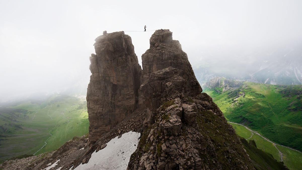 How to Tightrope Across the Alps | National Geographic