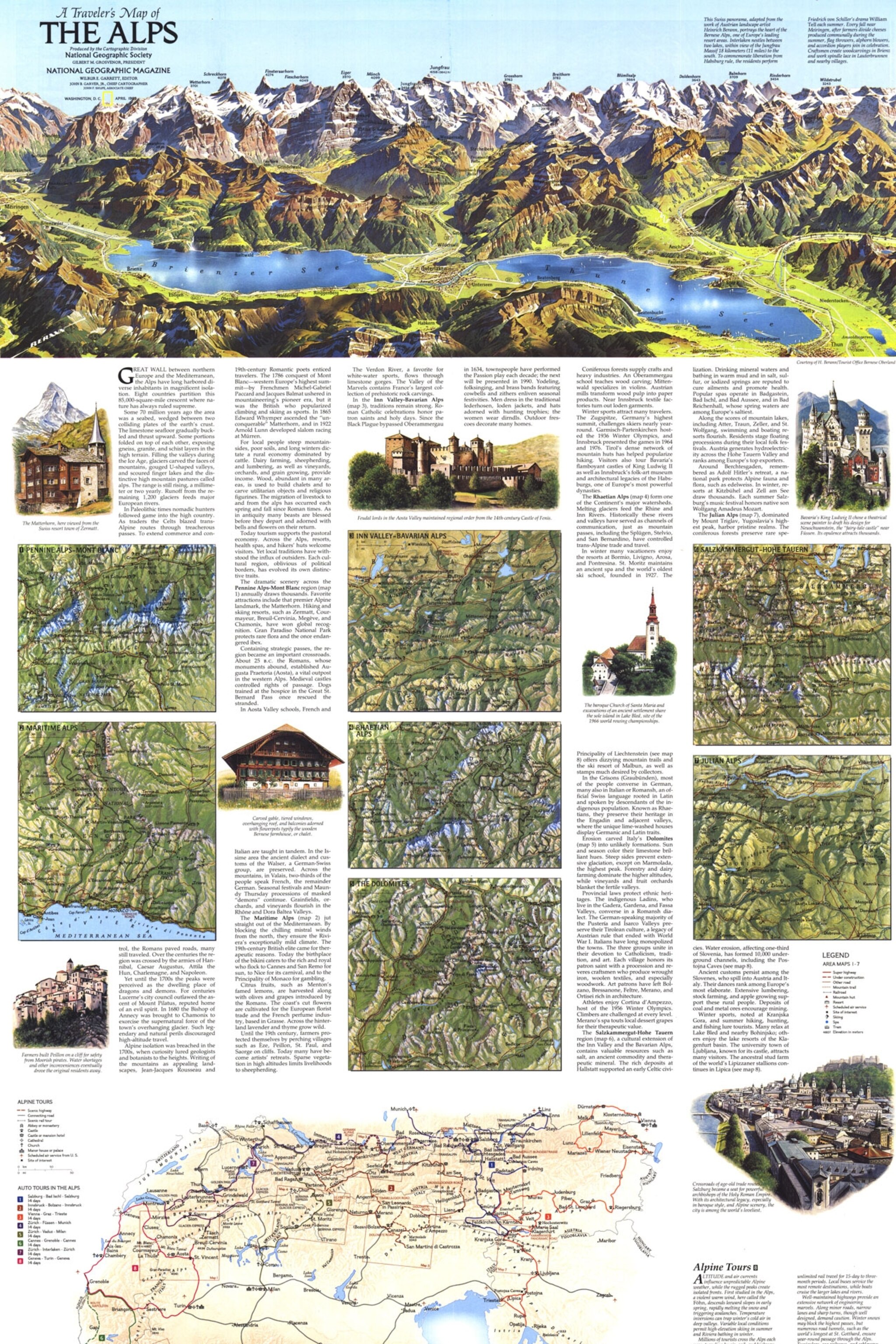 Explore 100 Years of National Geographic Pull-Out Maps