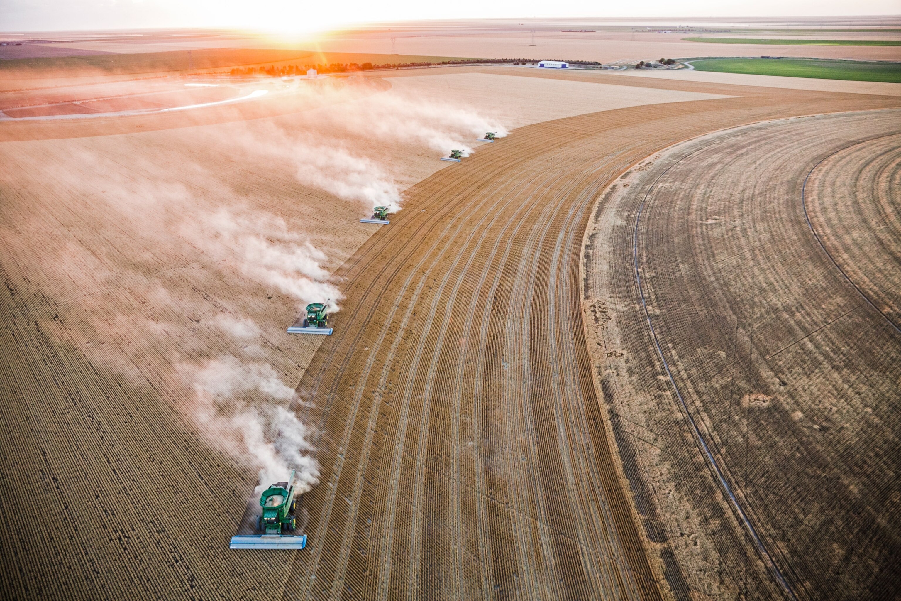 Increasingly heavy farm equipment is crushing fertile soils