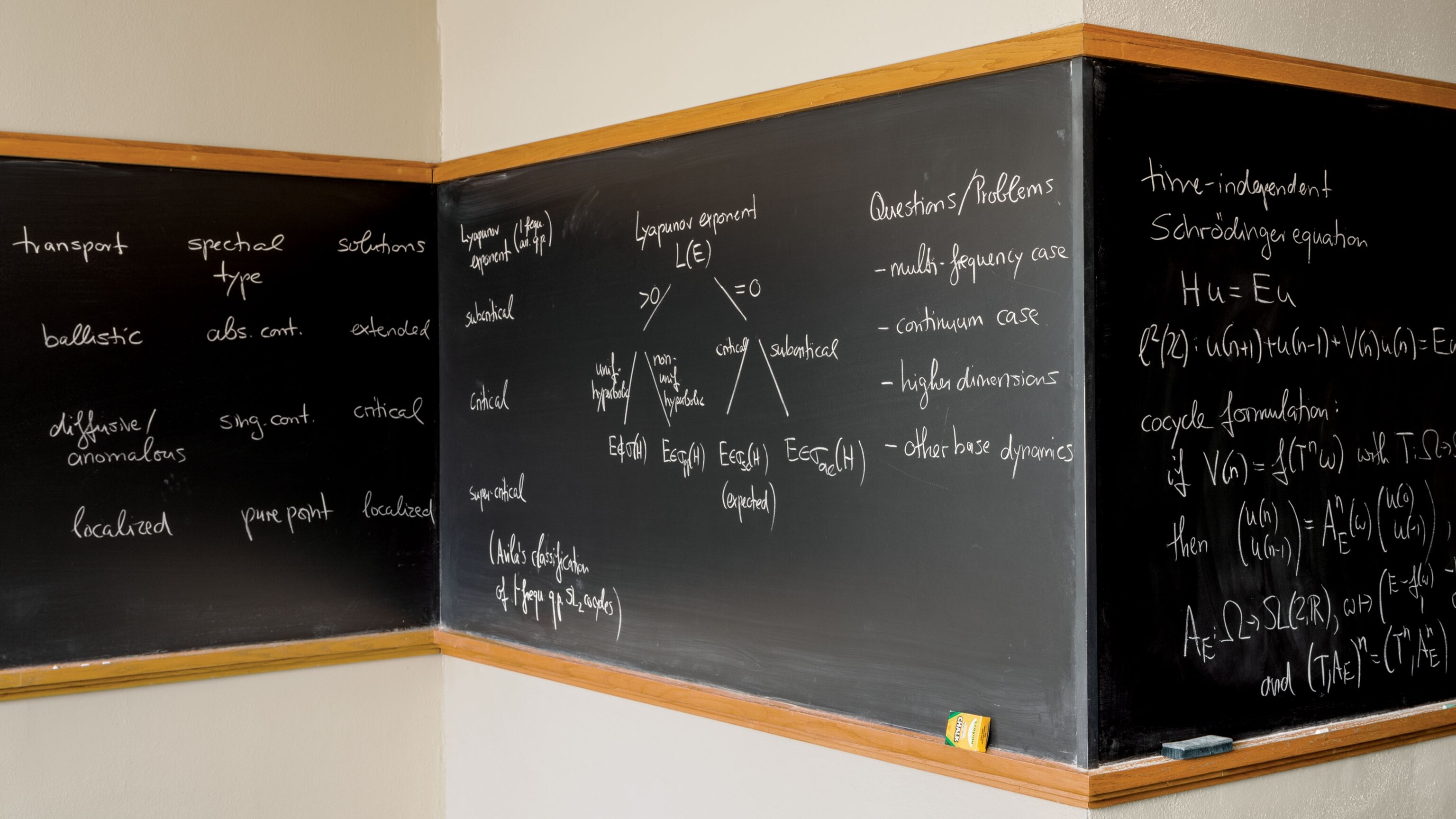 The timeless beauty of a mathematician’s chalkboard