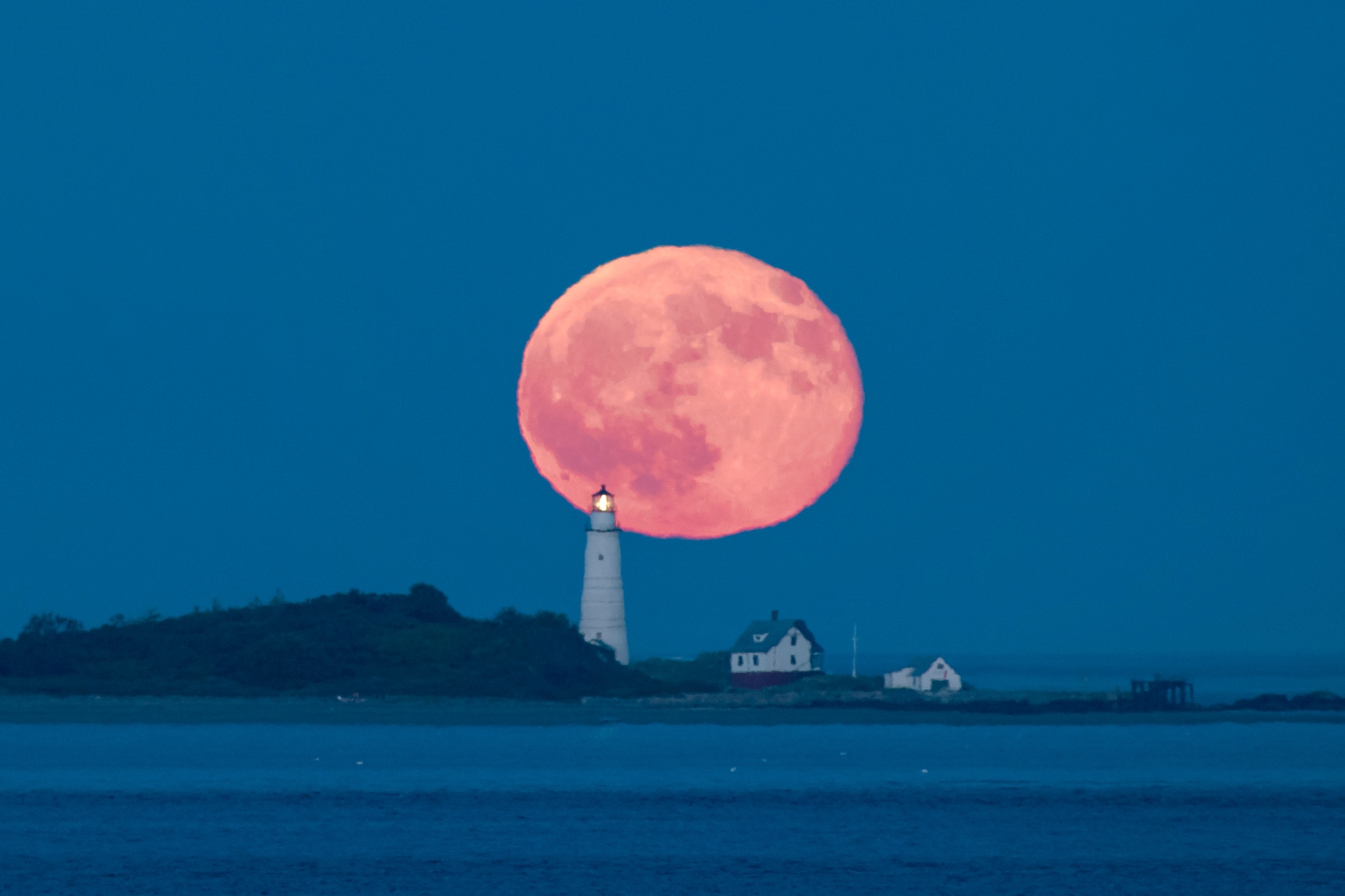 See a Rare Red Full Moon