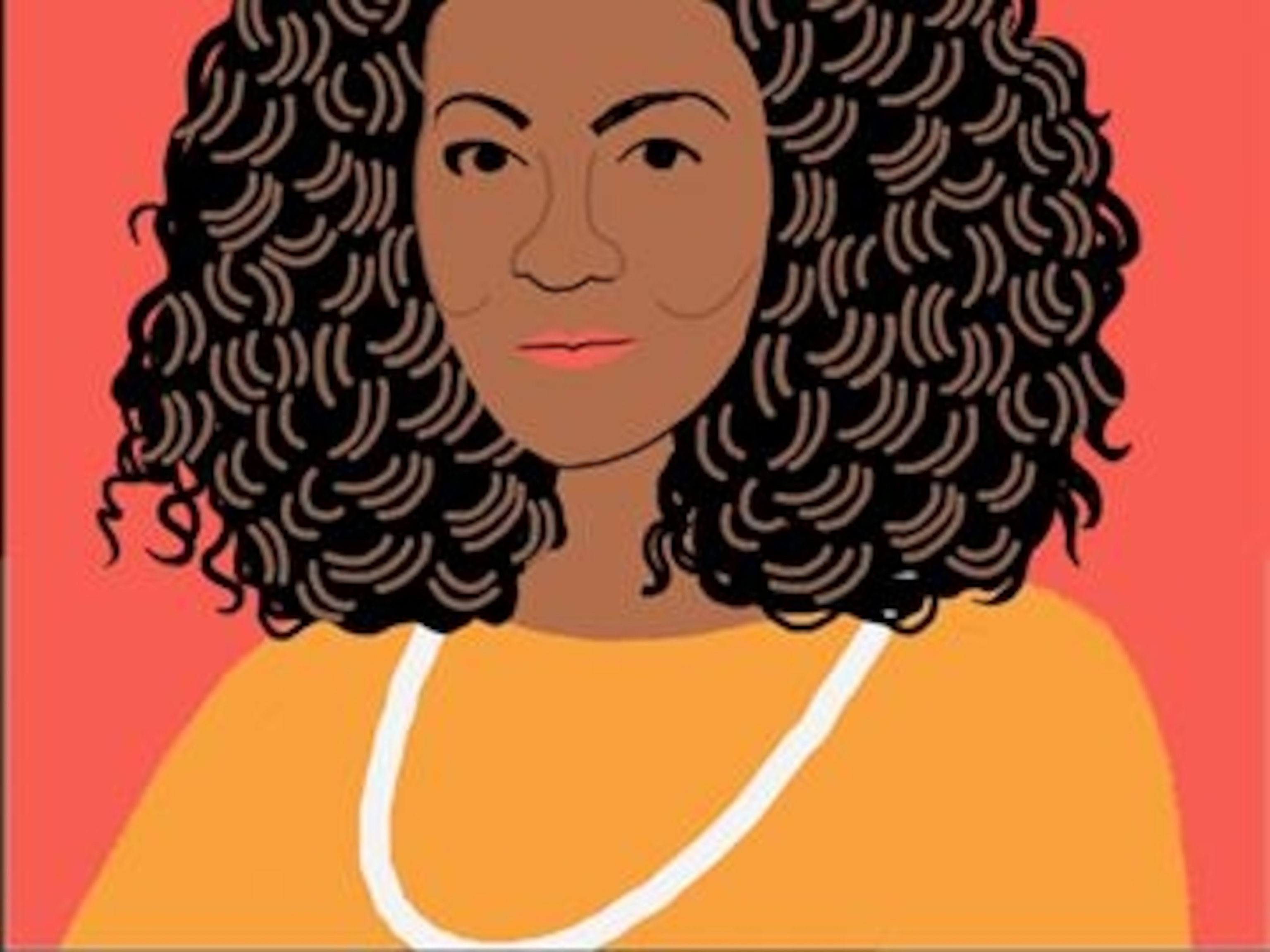 Confused Black Girl Drawing