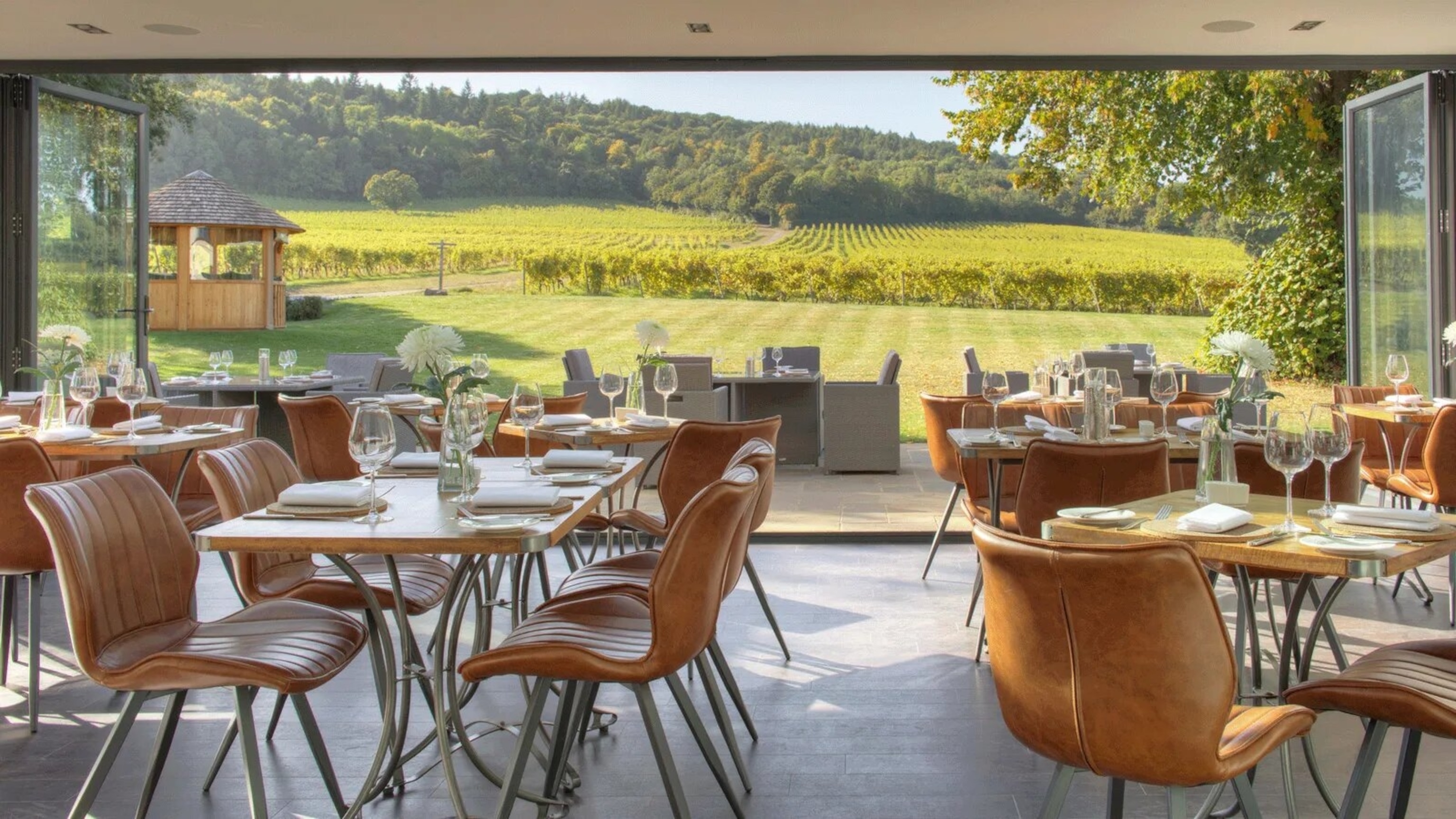 Five of the best UK vineyard stays