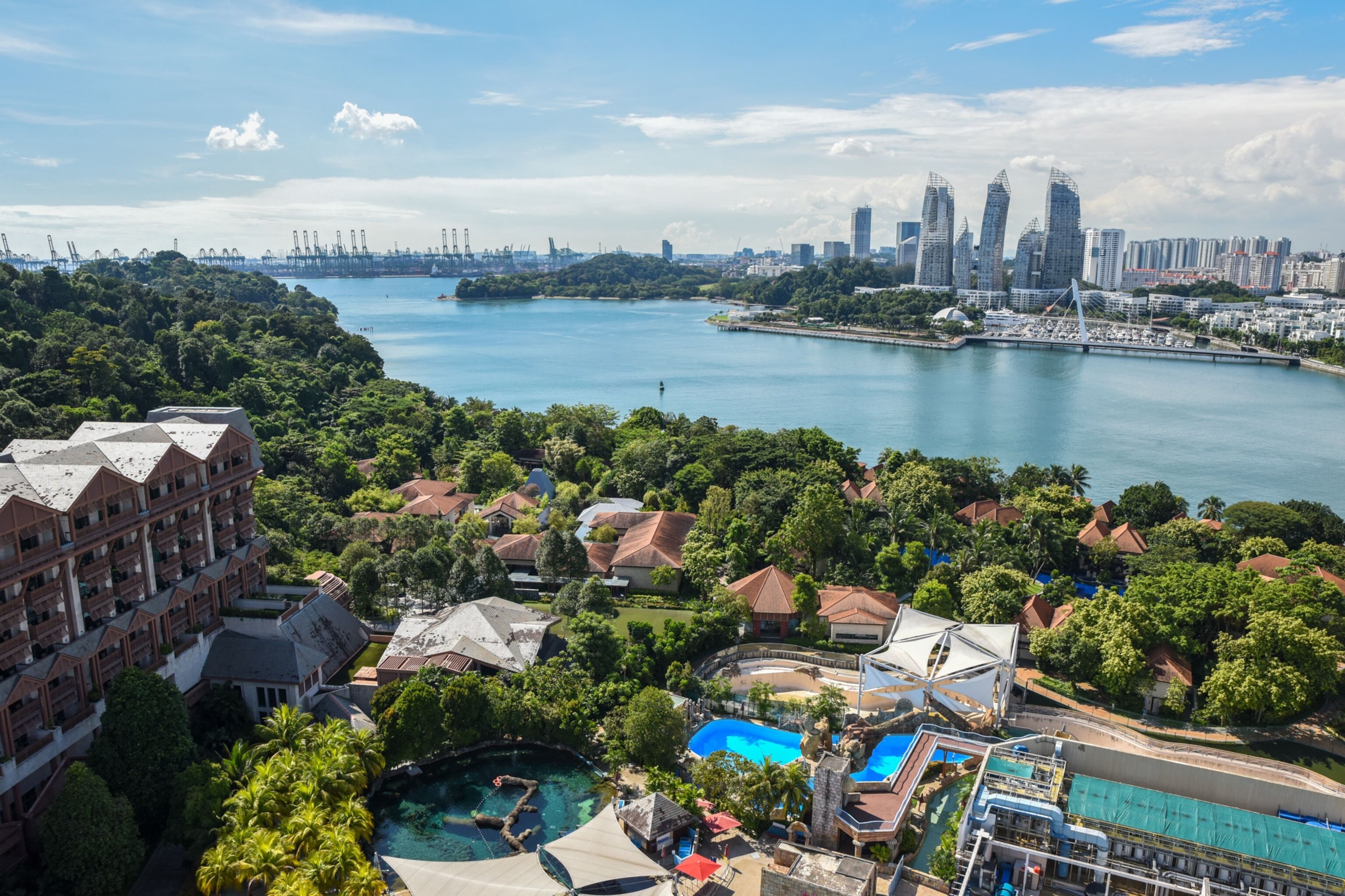 Singapore’s Sentosa Island is a paradise with a brutal past