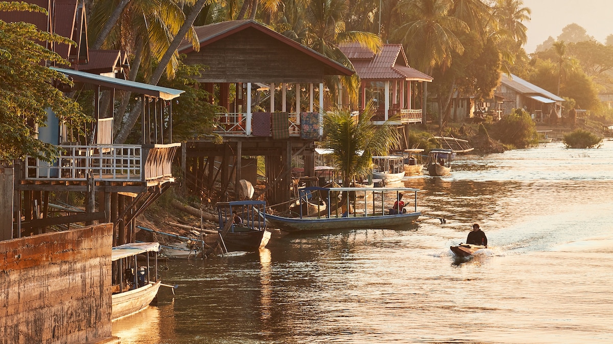 Photo story: where temples and rice paddies meet the mighty Mekong ...