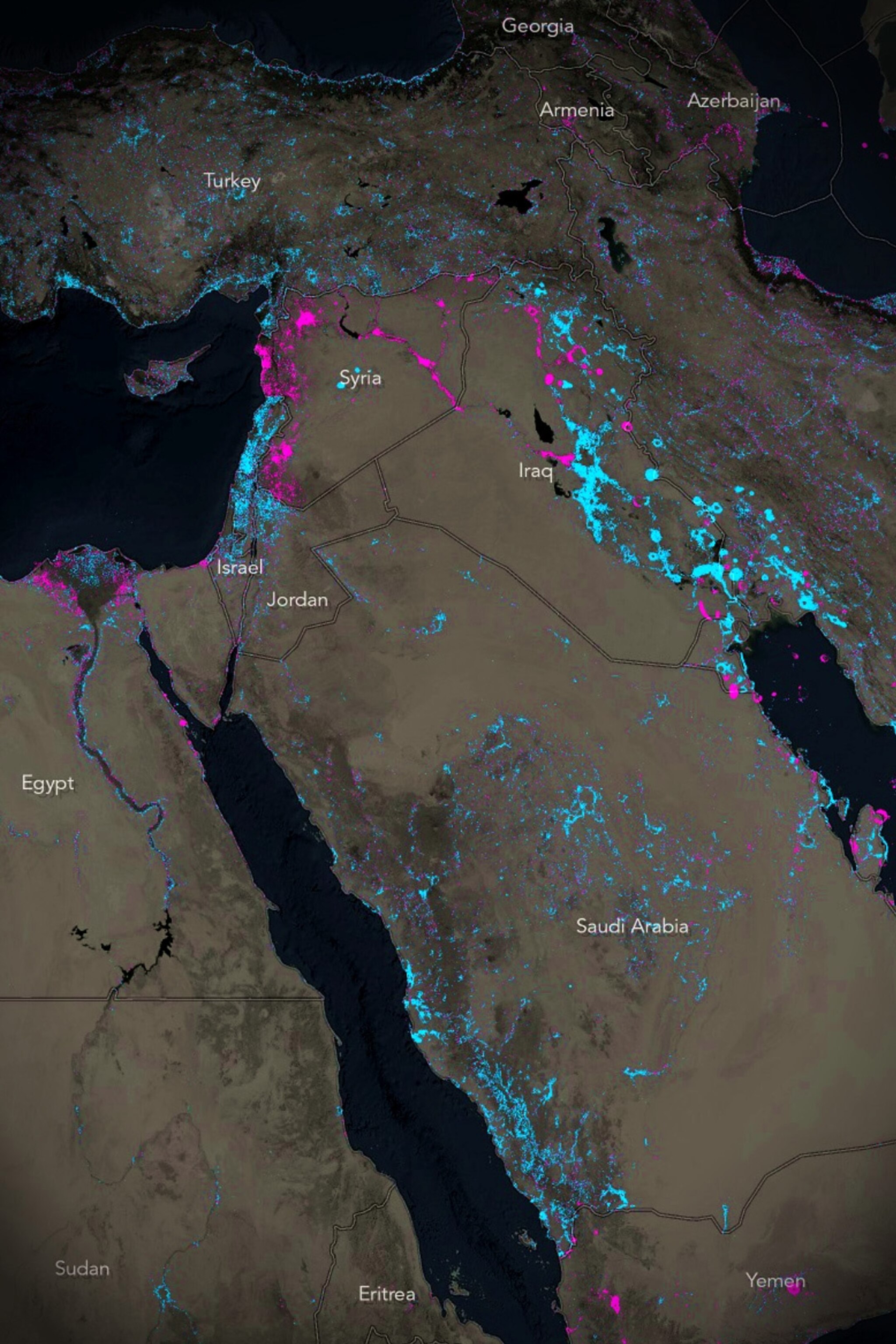 New Nighttime Map Shows Earth in Whole New Light