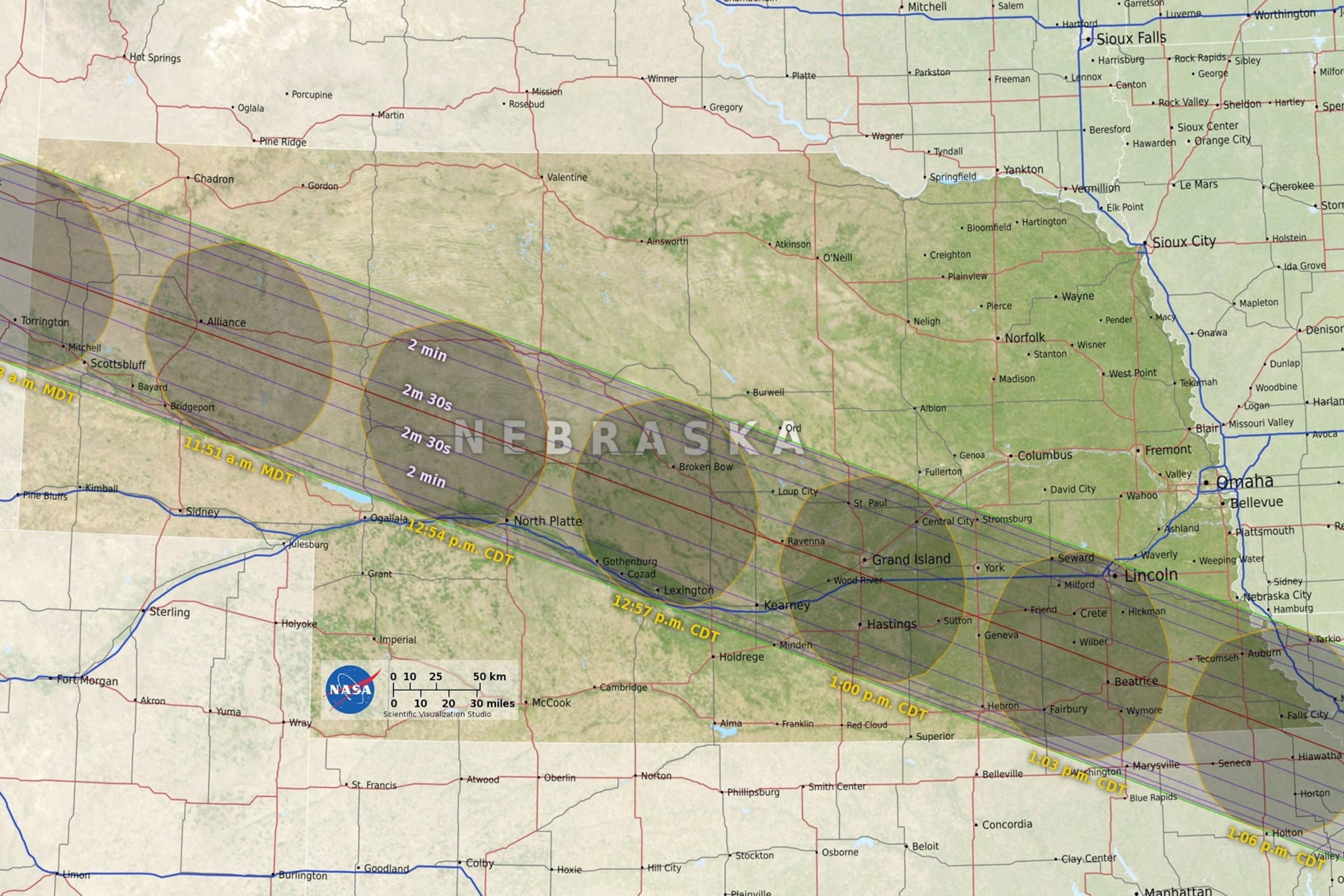 The Best—and Quirkiest—Maps of the 2017 Solar Eclipse