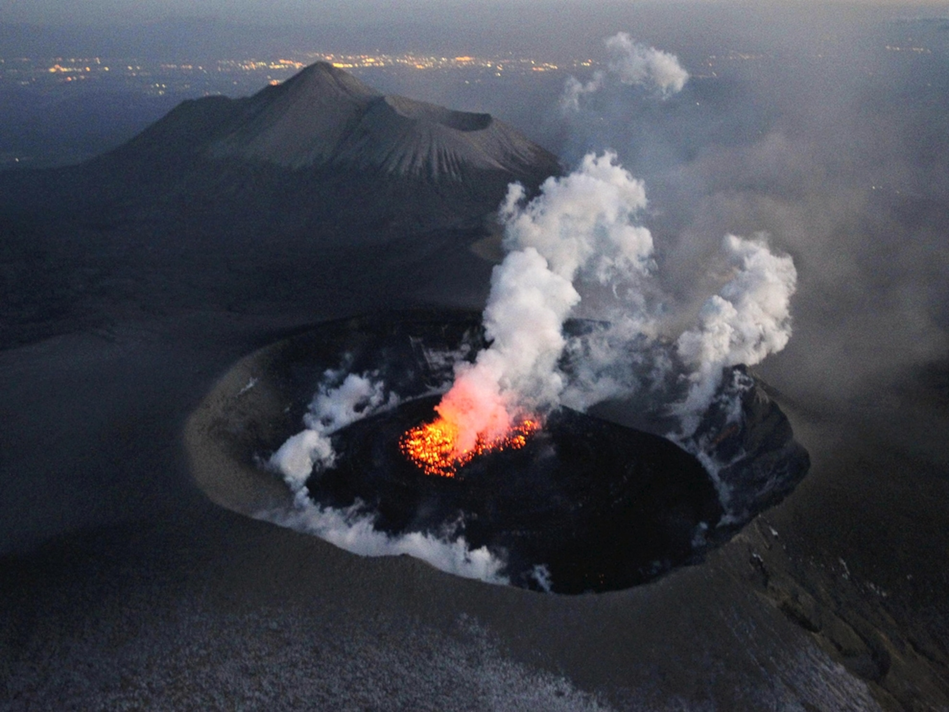 Pictures: "Ominous" Japan Volcano Erupts Again