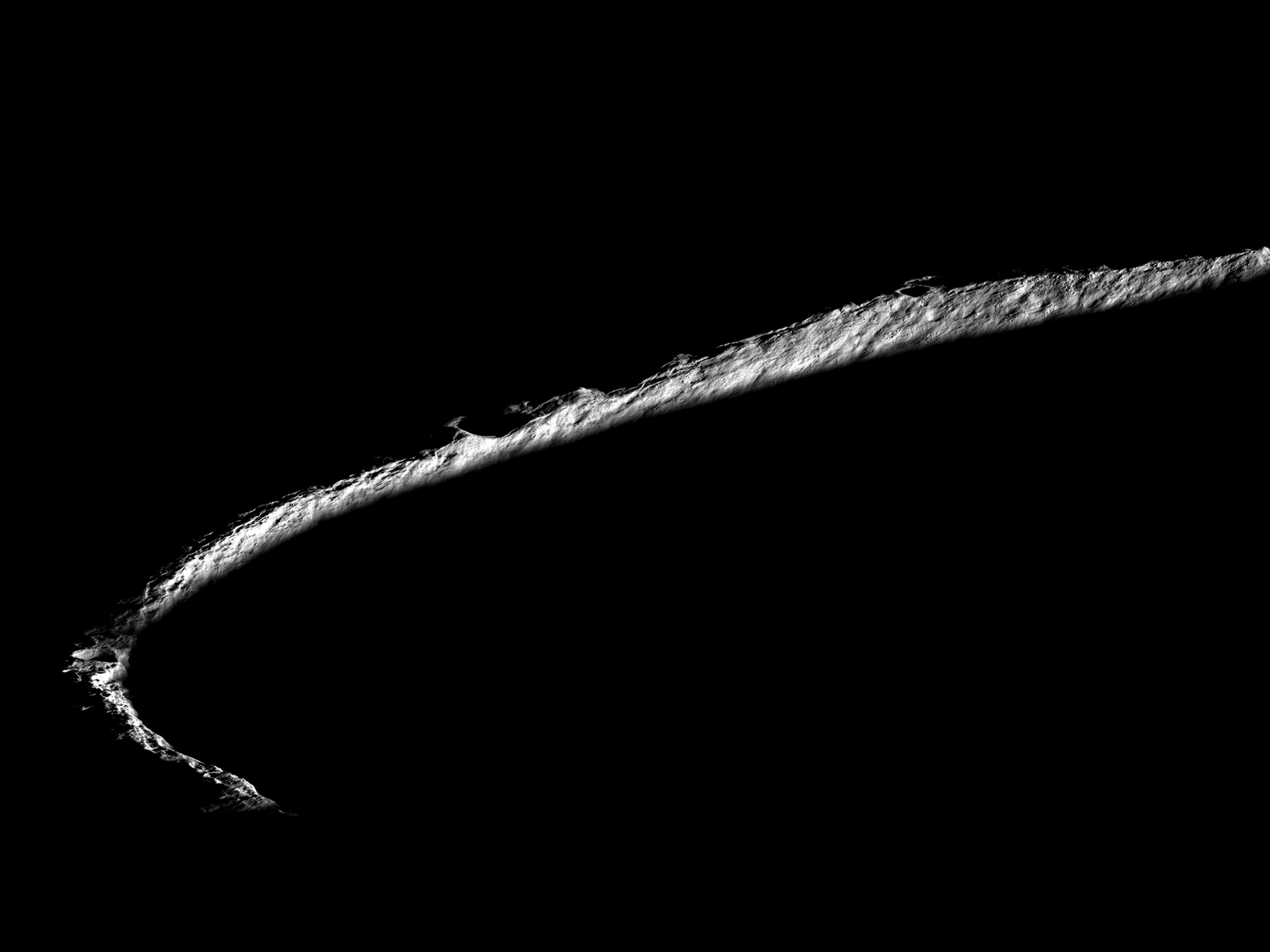 The moon’s south pole is a mystery. This image offers a stunning new ...