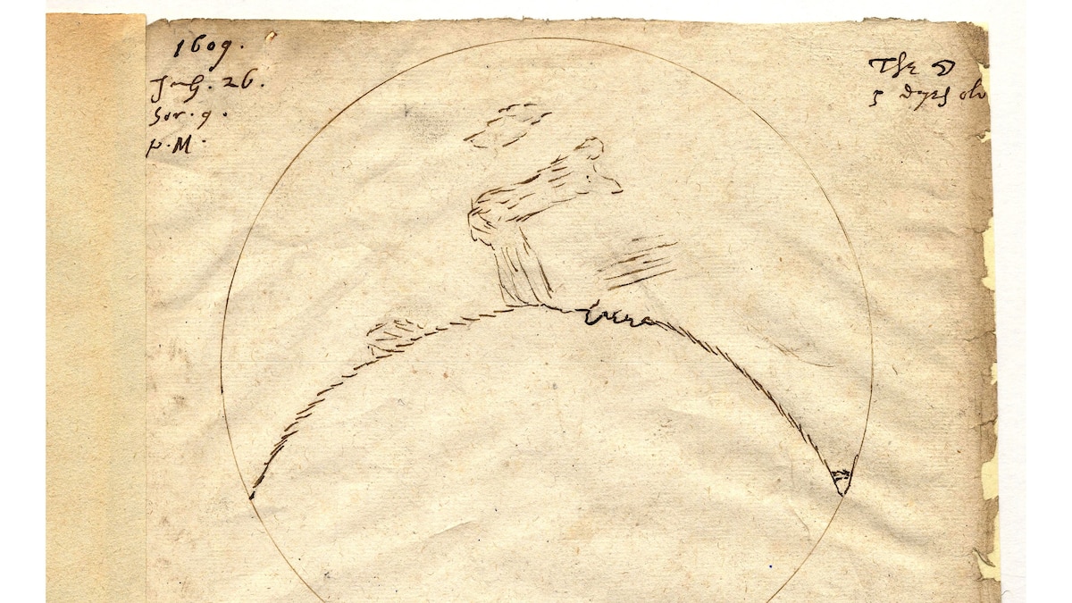 London, July 26, 1609: Our first giant leap towards the Moon | National ...