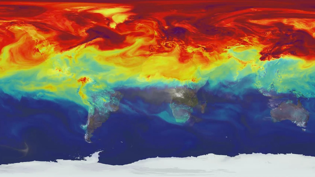 Stunning NASA Visualization Reveals Secret Swirlings of Carbon Dioxide ...